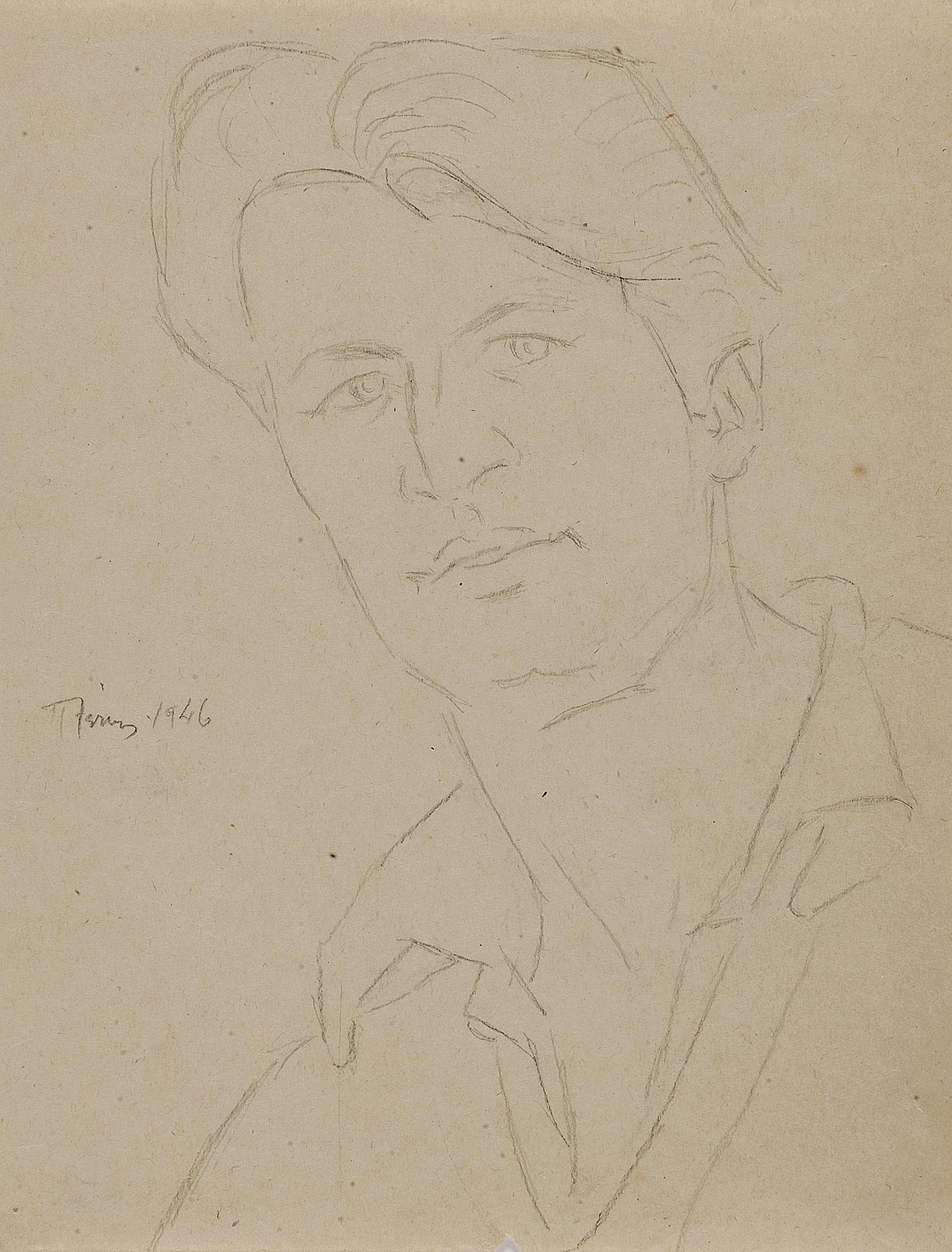 Portrait of Daniel Panagopoulos - National Gallery