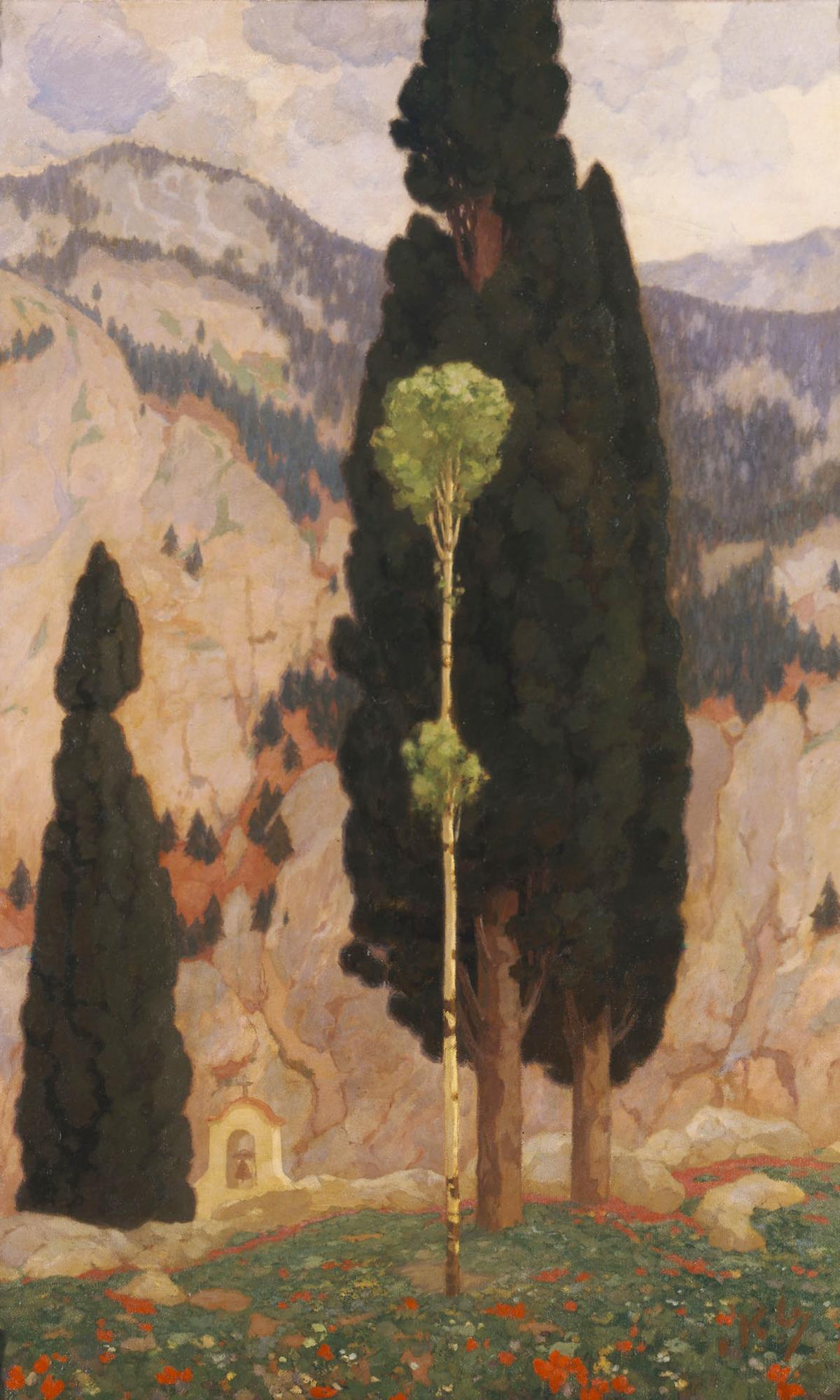 Spring in Mount Oeta - National Gallery