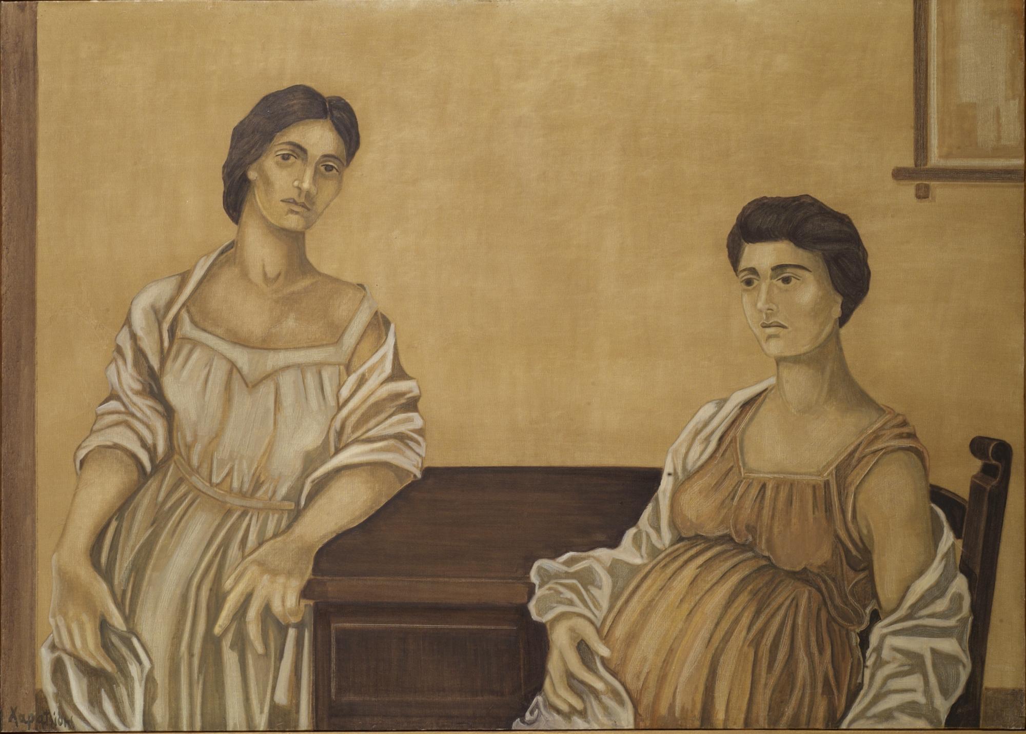 Composition with two Female Figures - National Gallery