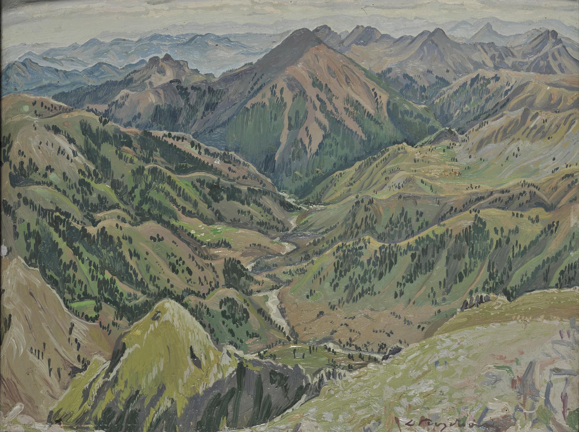 Mountain Peaks of Agrafa - National Gallery