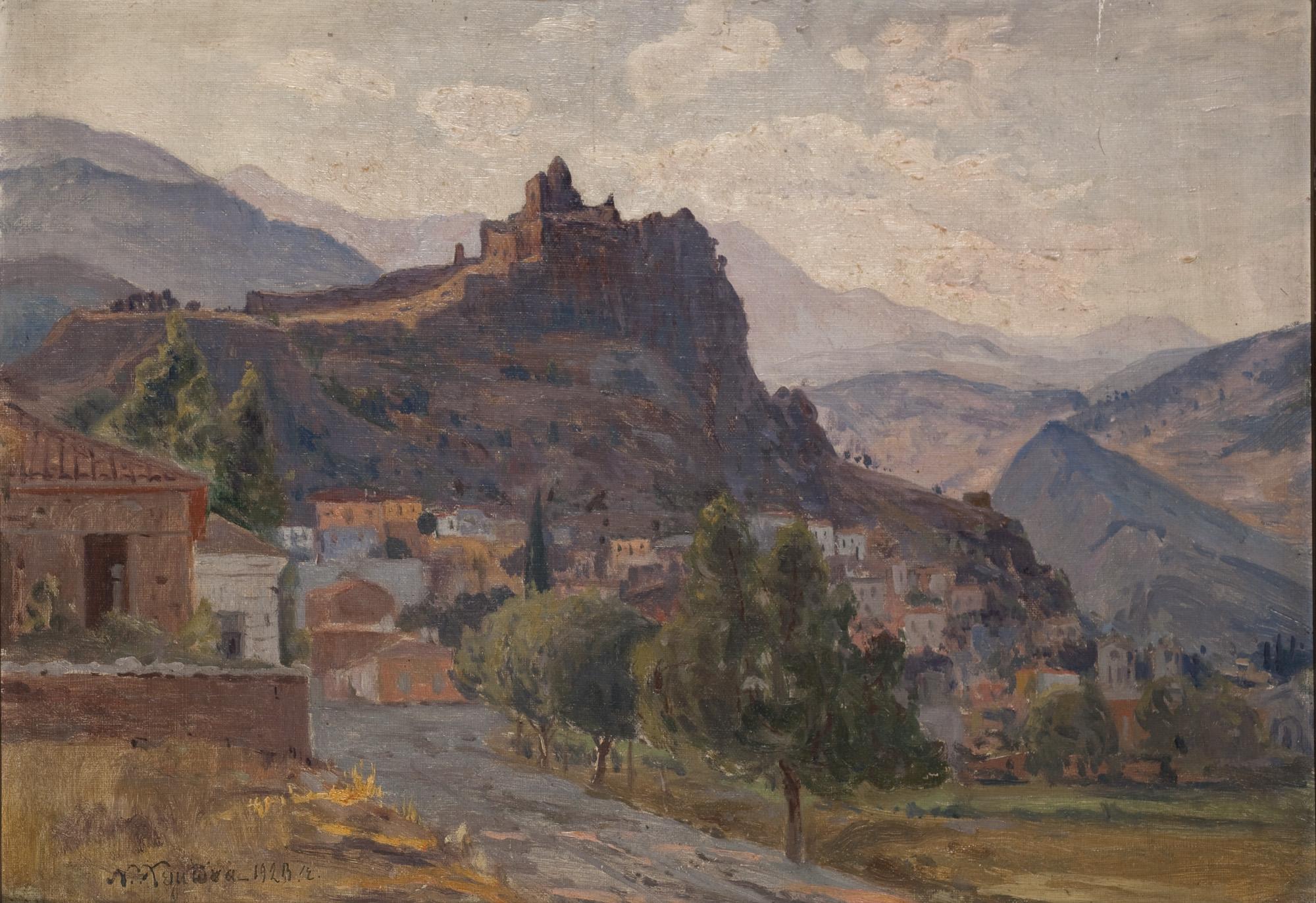 The Castle of Amfissa, Mount Parnassos - National Gallery