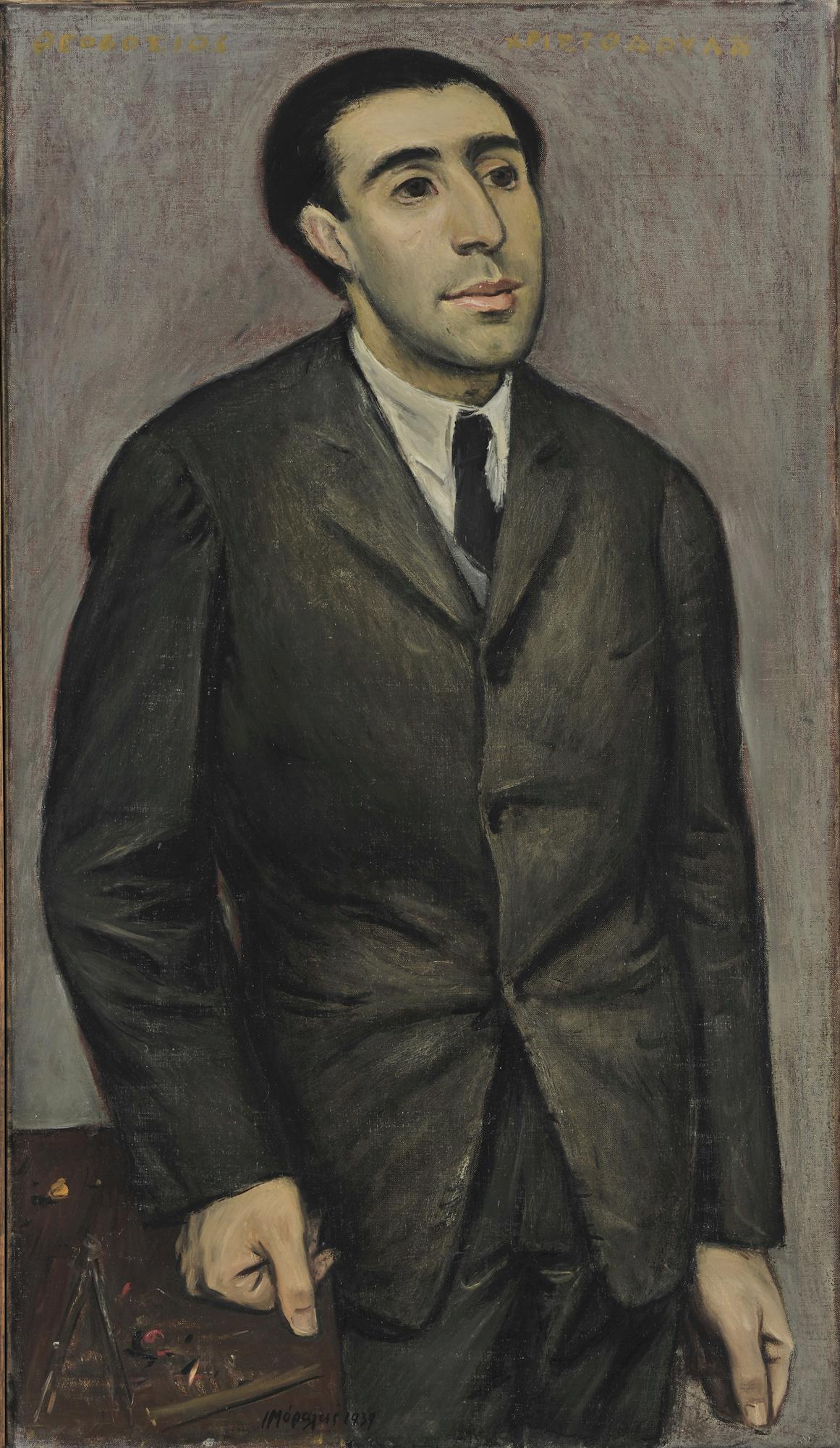 Portrait of the Painter Theodossios Christodoulou - National Gallery
