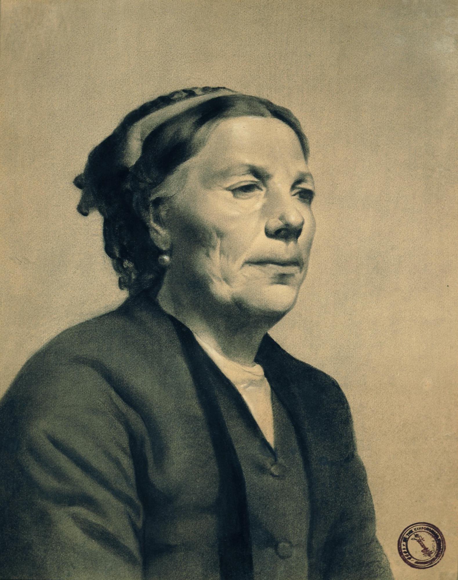 Old Lady with Scar on her Cheek - National Gallery