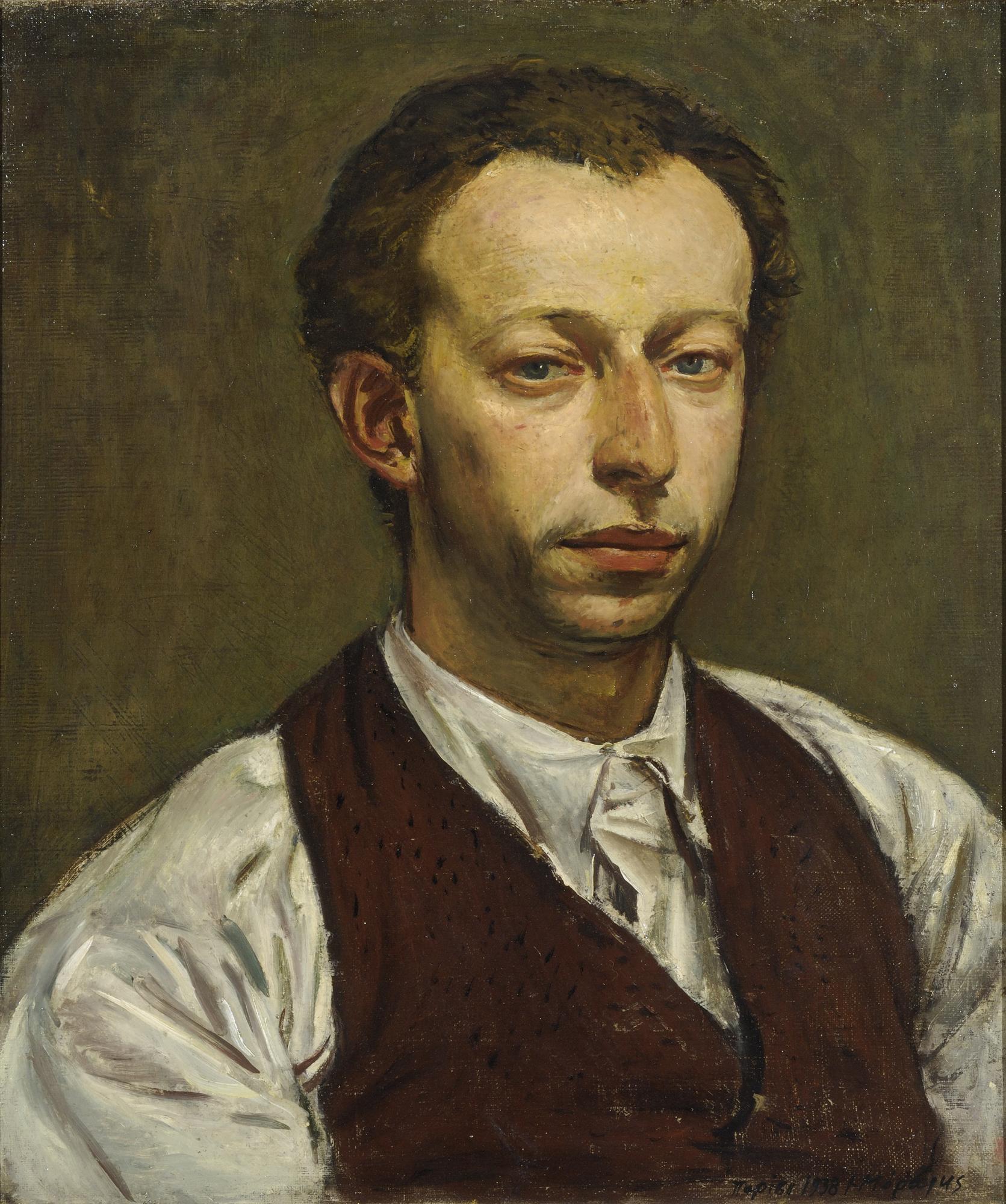 Portait of sculptor Yannis Pappas - National Gallery