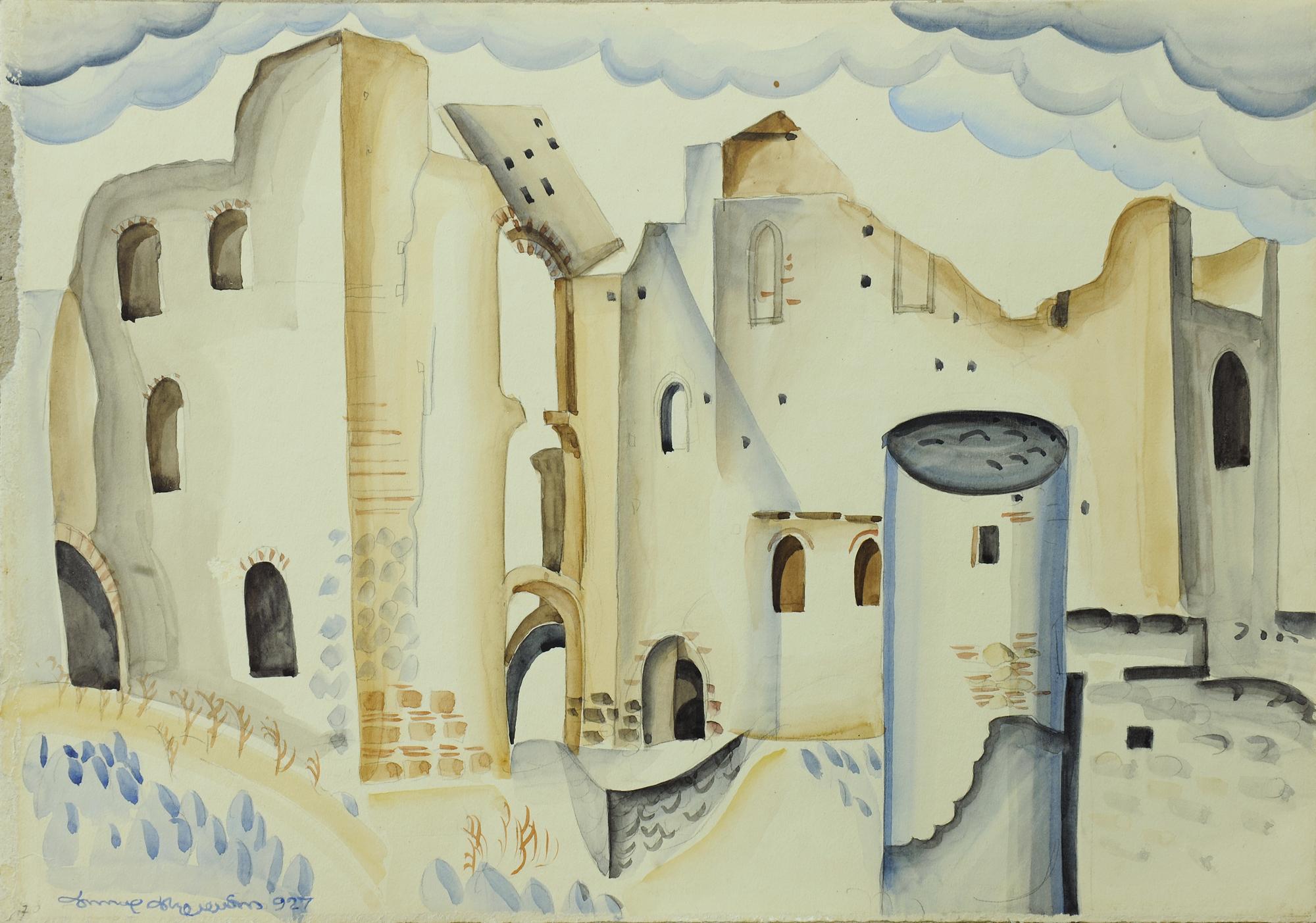 Μυστράς (από το παλάτι) - Εθνική Πινακοθήκη