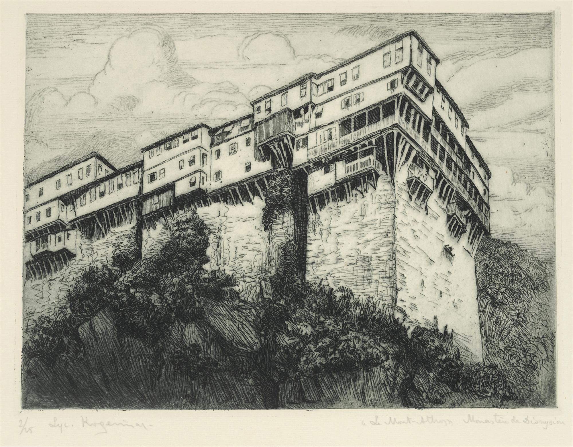 Mount Athos (suite) - Dionysiou Monastery - National Gallery