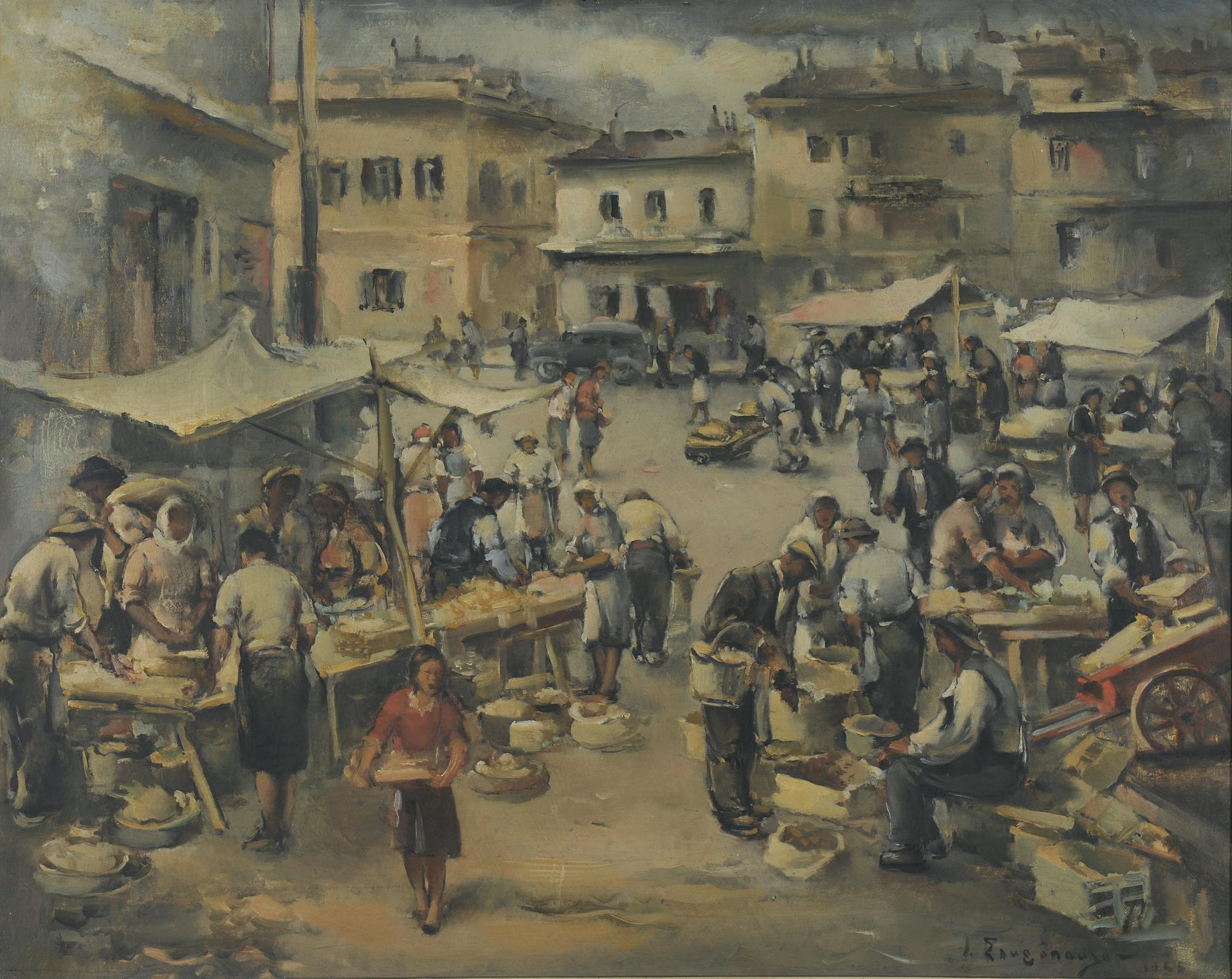 Street Market II - National Gallery