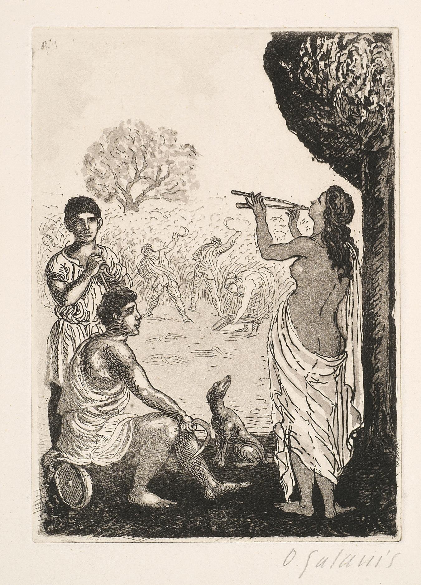 From the series: "Idylls of Theocritus" - (X) The Reapers - National ...