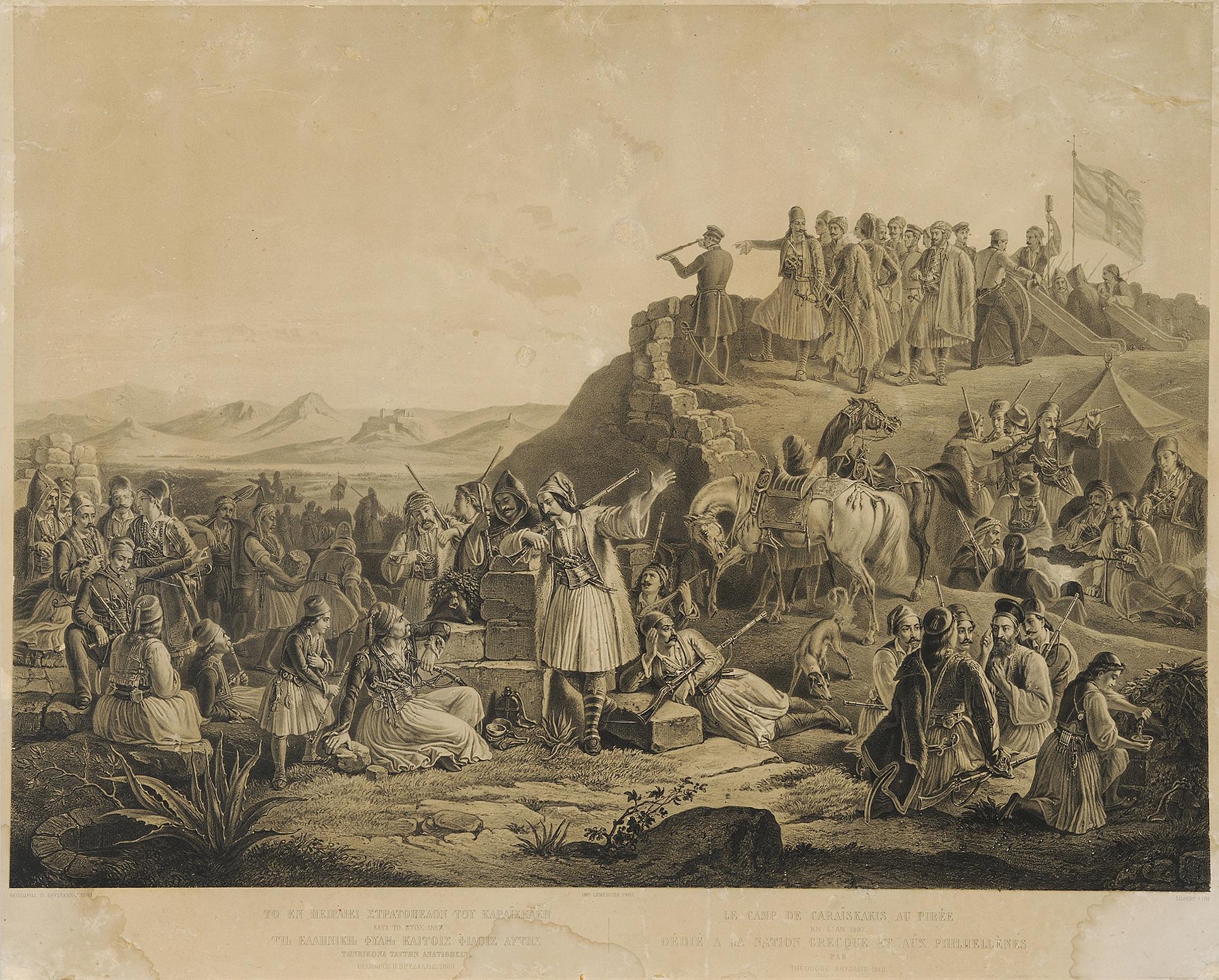 The Army-Camp of Karaiskakis - National Gallery