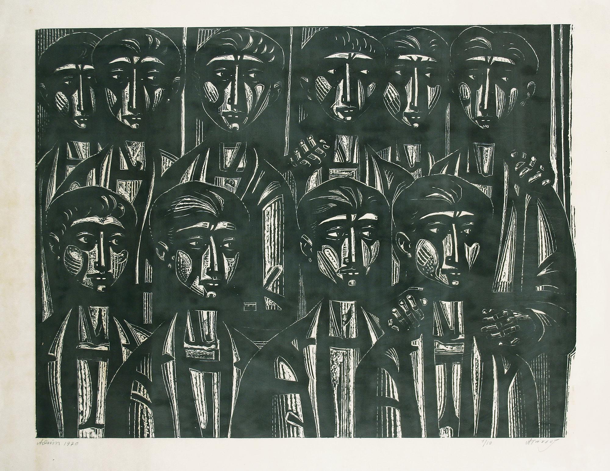 Audience of Men III - National Gallery