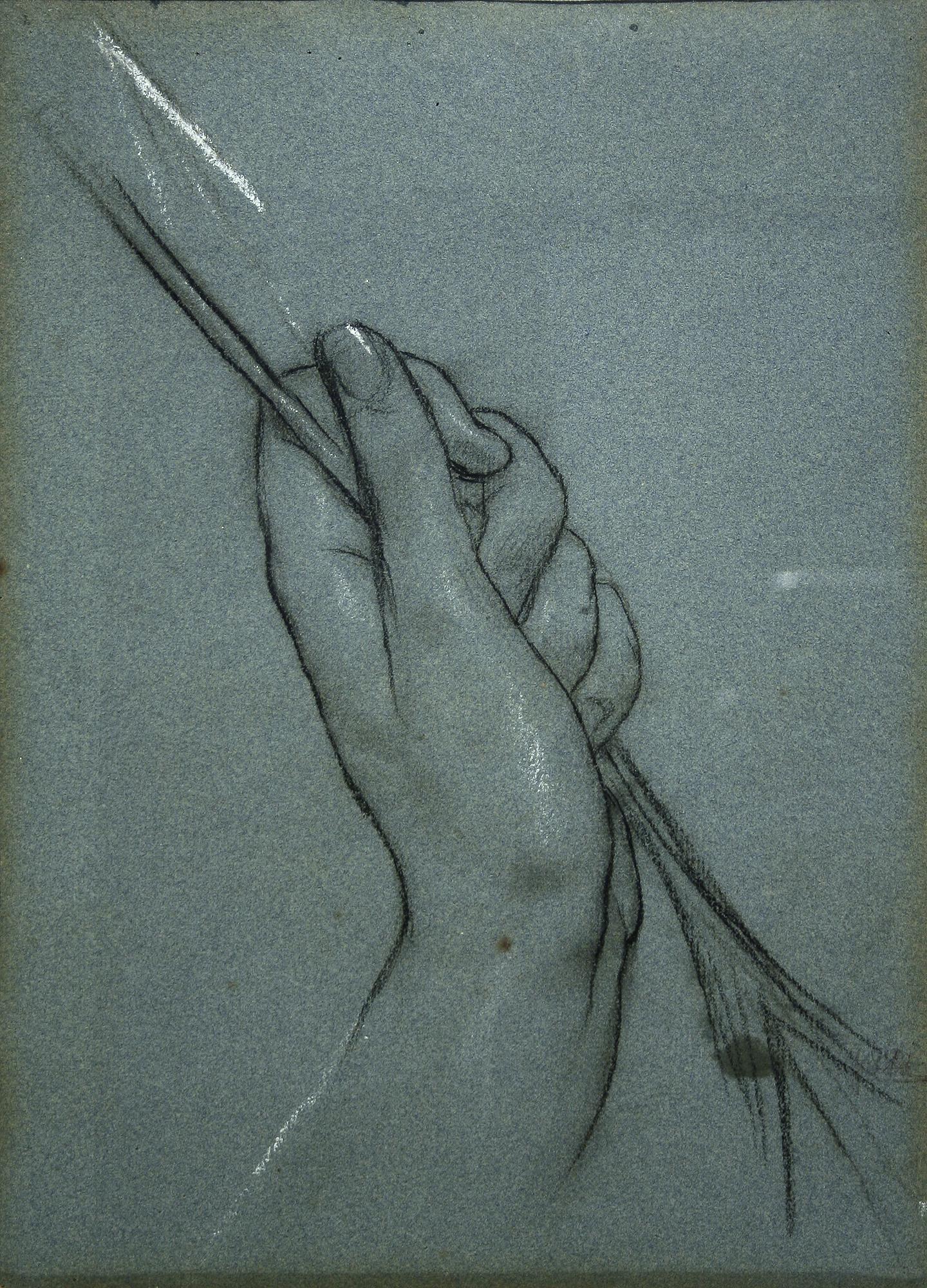 Study of a Hand for the "Science" - National Gallery