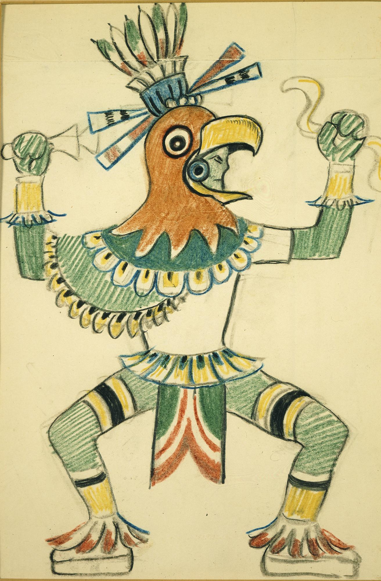 "Mexican God" - National Gallery