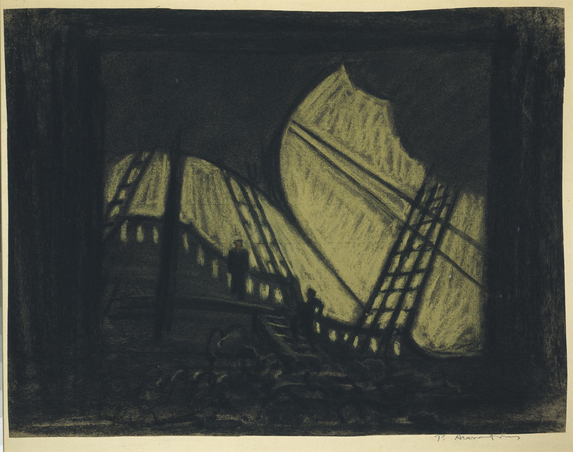 "Scene of the Mutiny" - National Gallery