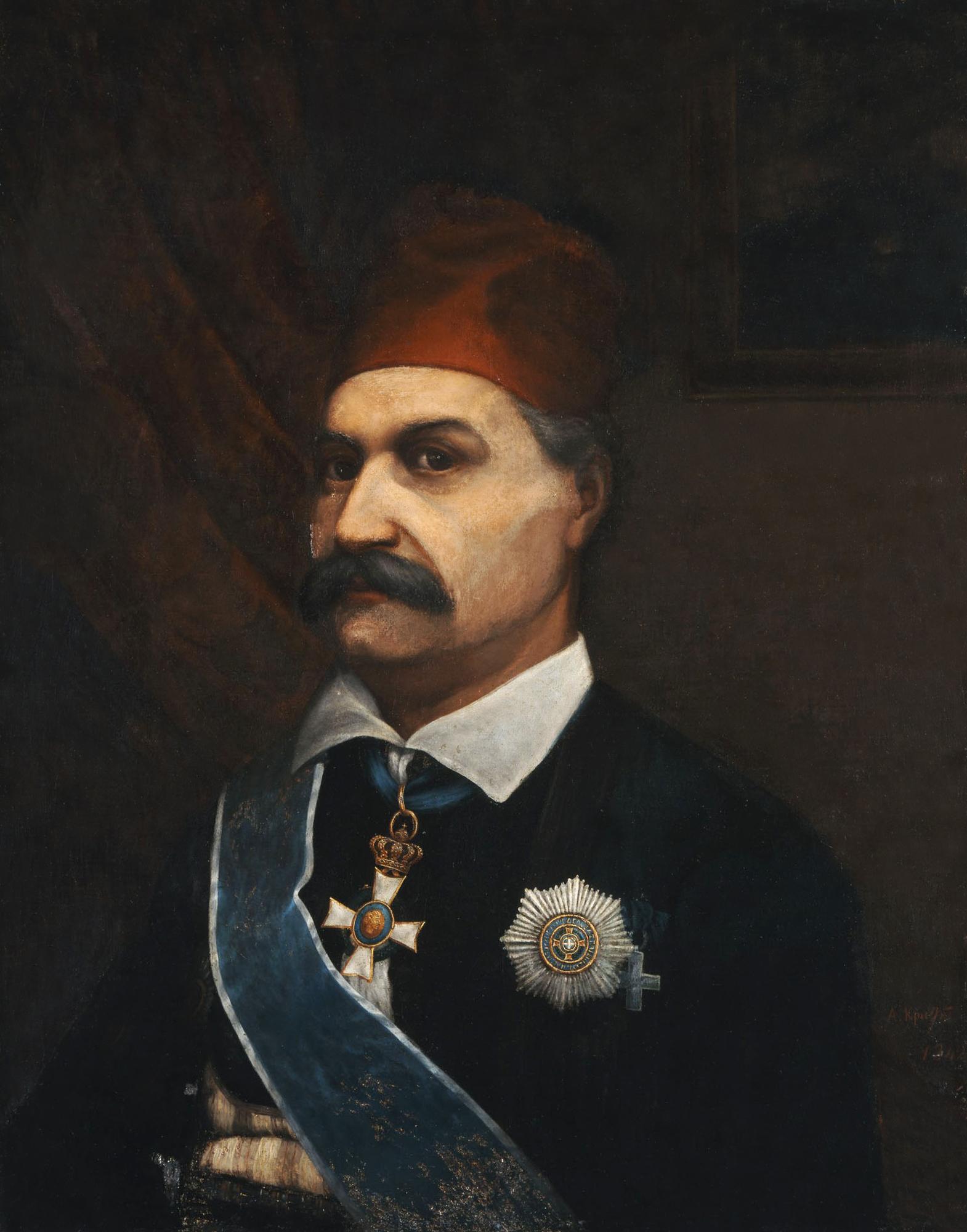 Ο ναύαρχος Ανδρέας Μιαούλης - Εθνική Πινακοθήκη