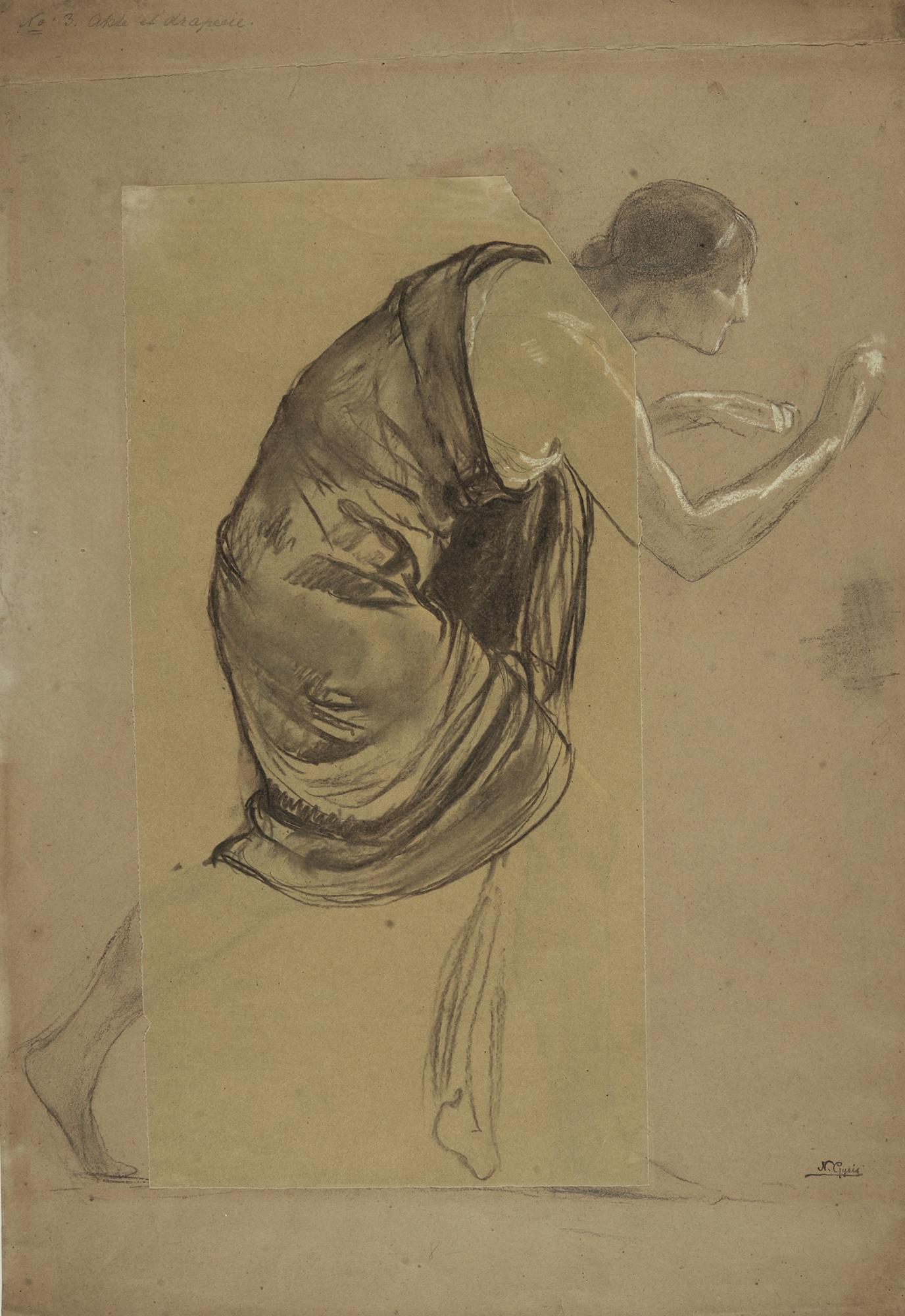 Study of the Drapery for the "Crafts" - National Gallery