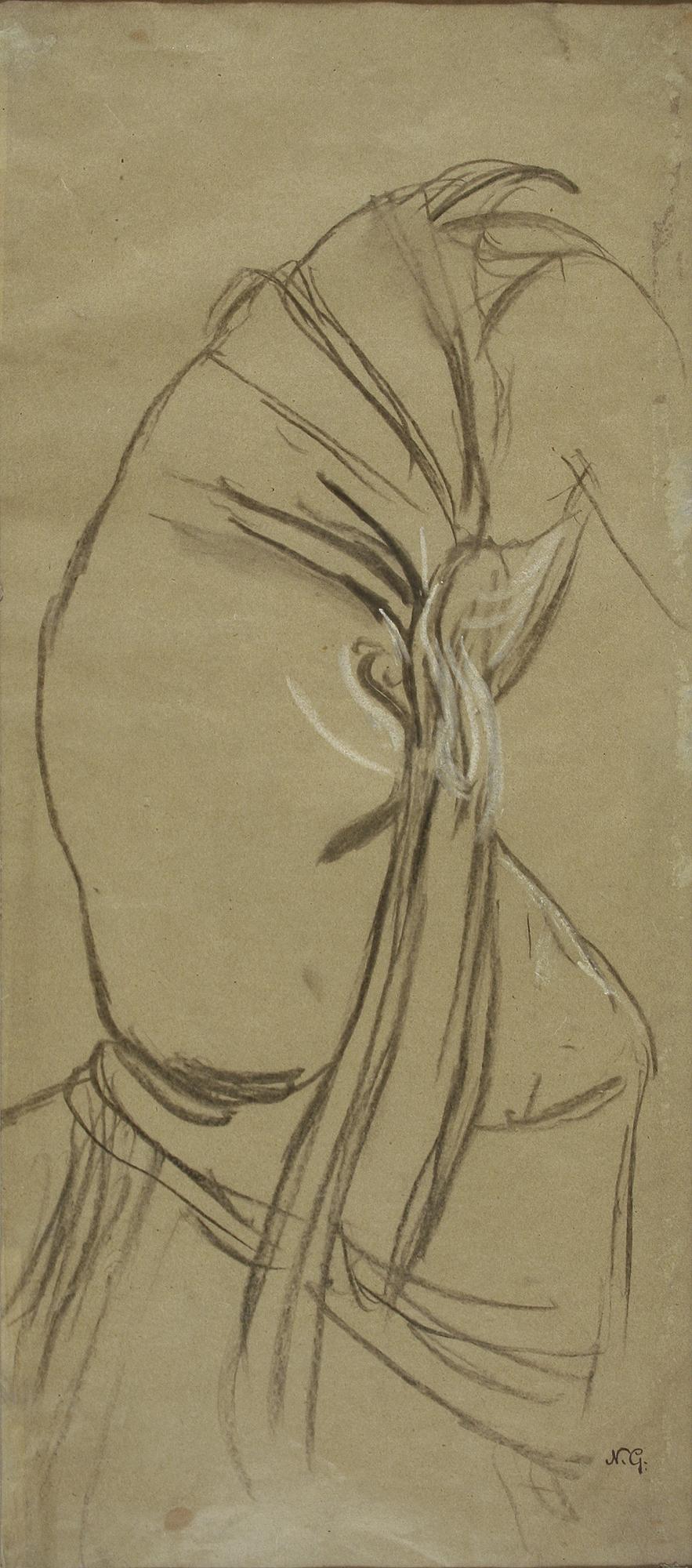 Study of the Drapery for the "Crafts" - National Gallery