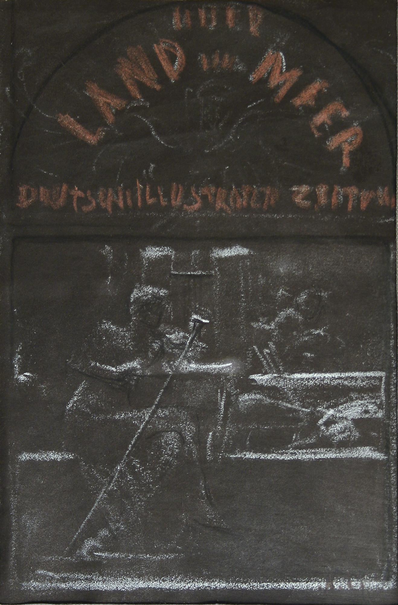 Drawing for the Cover of the Magazine "Uber Land und Meer" - National ...