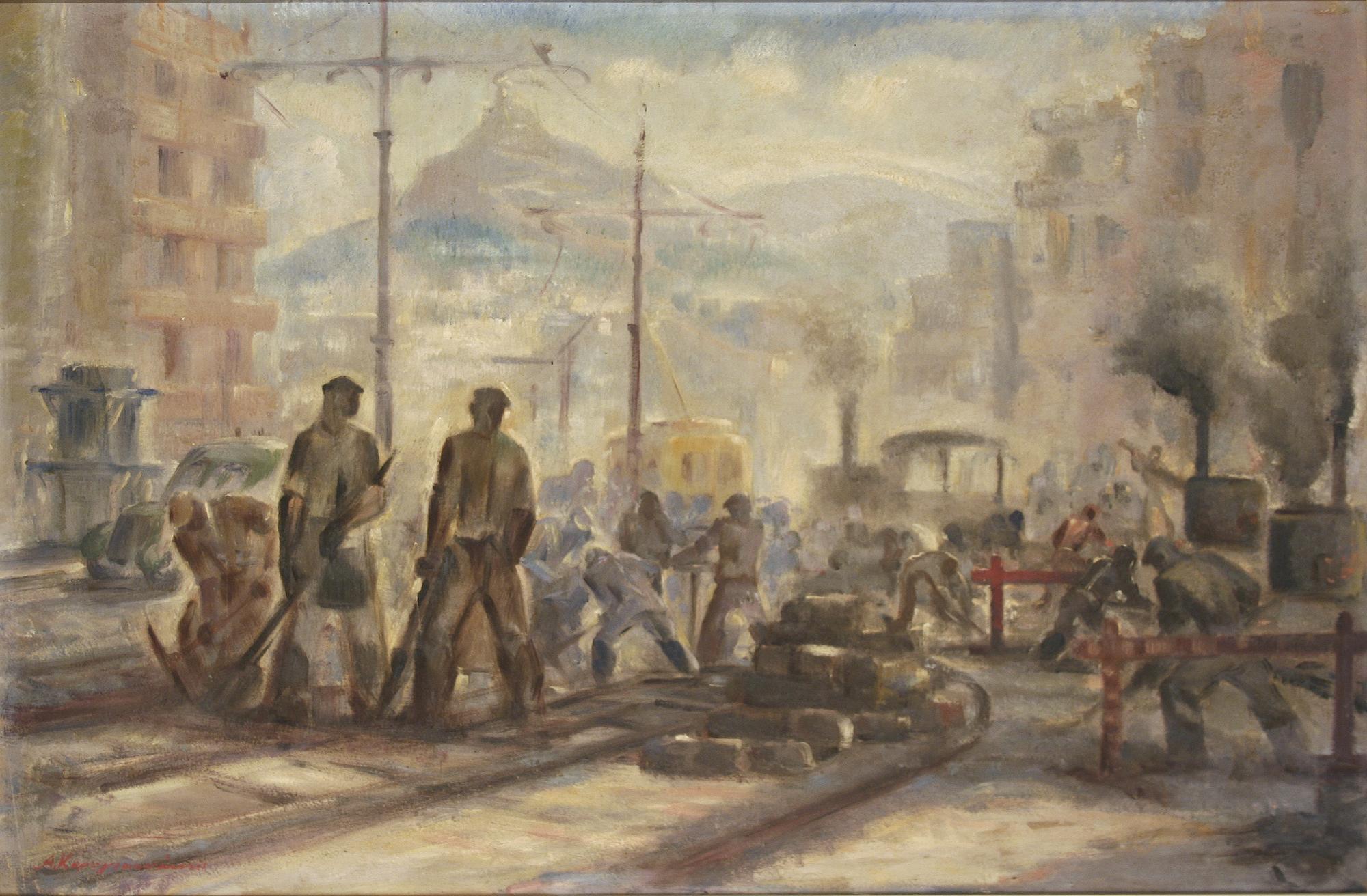 Δημοτικά έργα Εθνική Πινακοθήκη