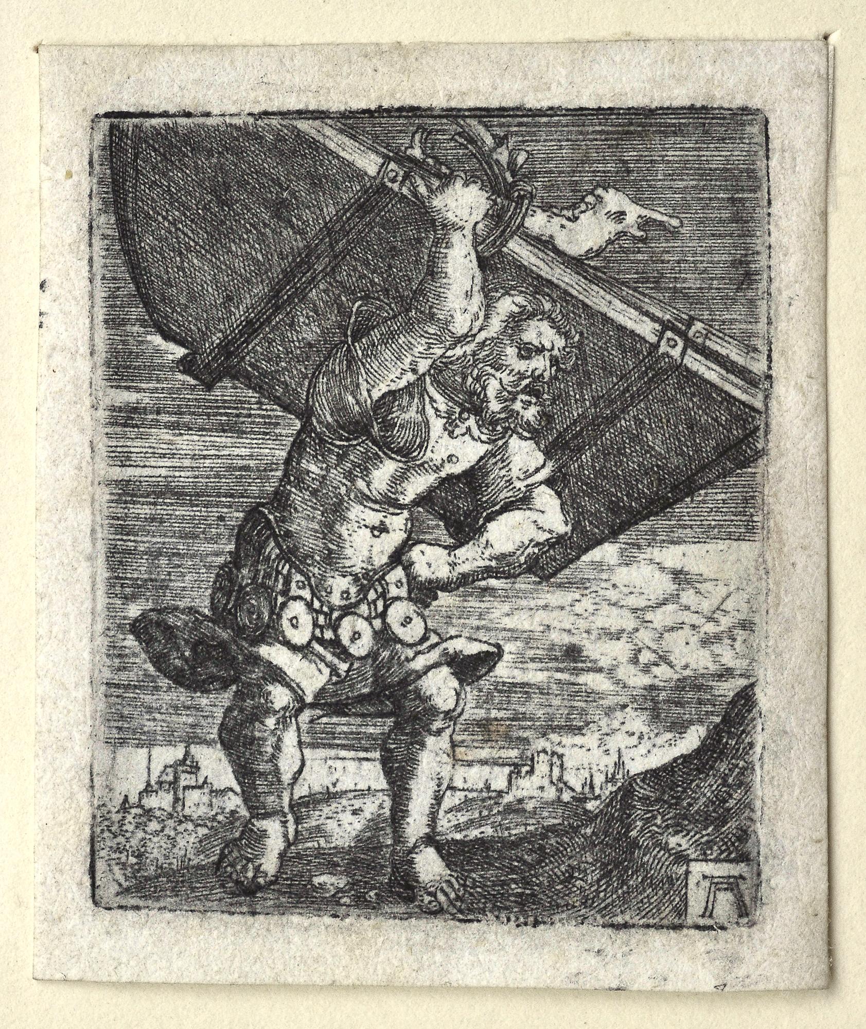 Samson bearing the gates of Gaza - National Gallery