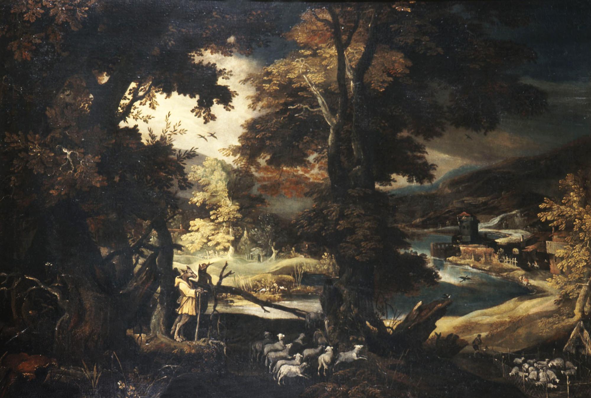 The Wolf Guarding the Sheep - National Gallery