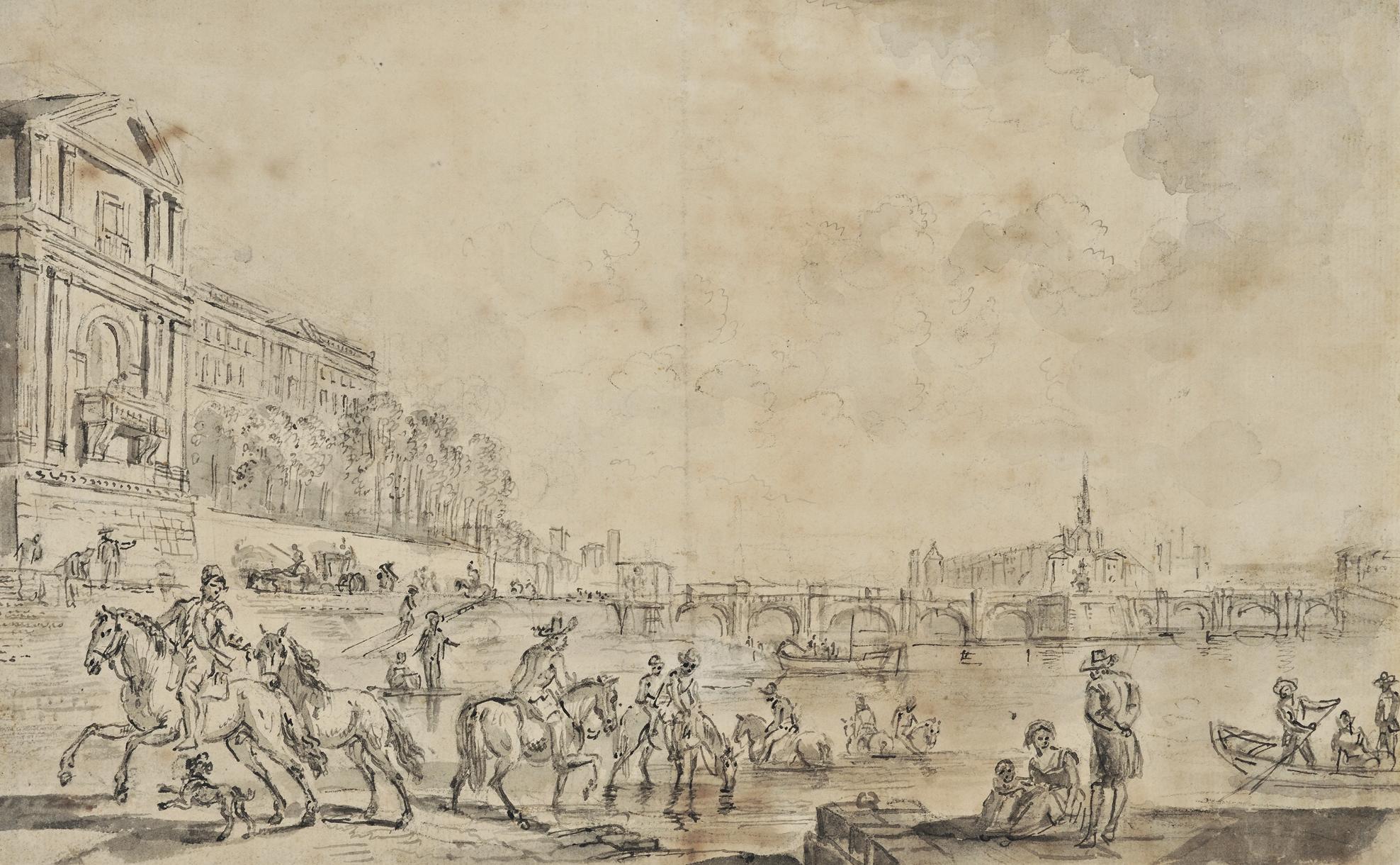 Paris, La Cite and Pont-Neuf - National Gallery