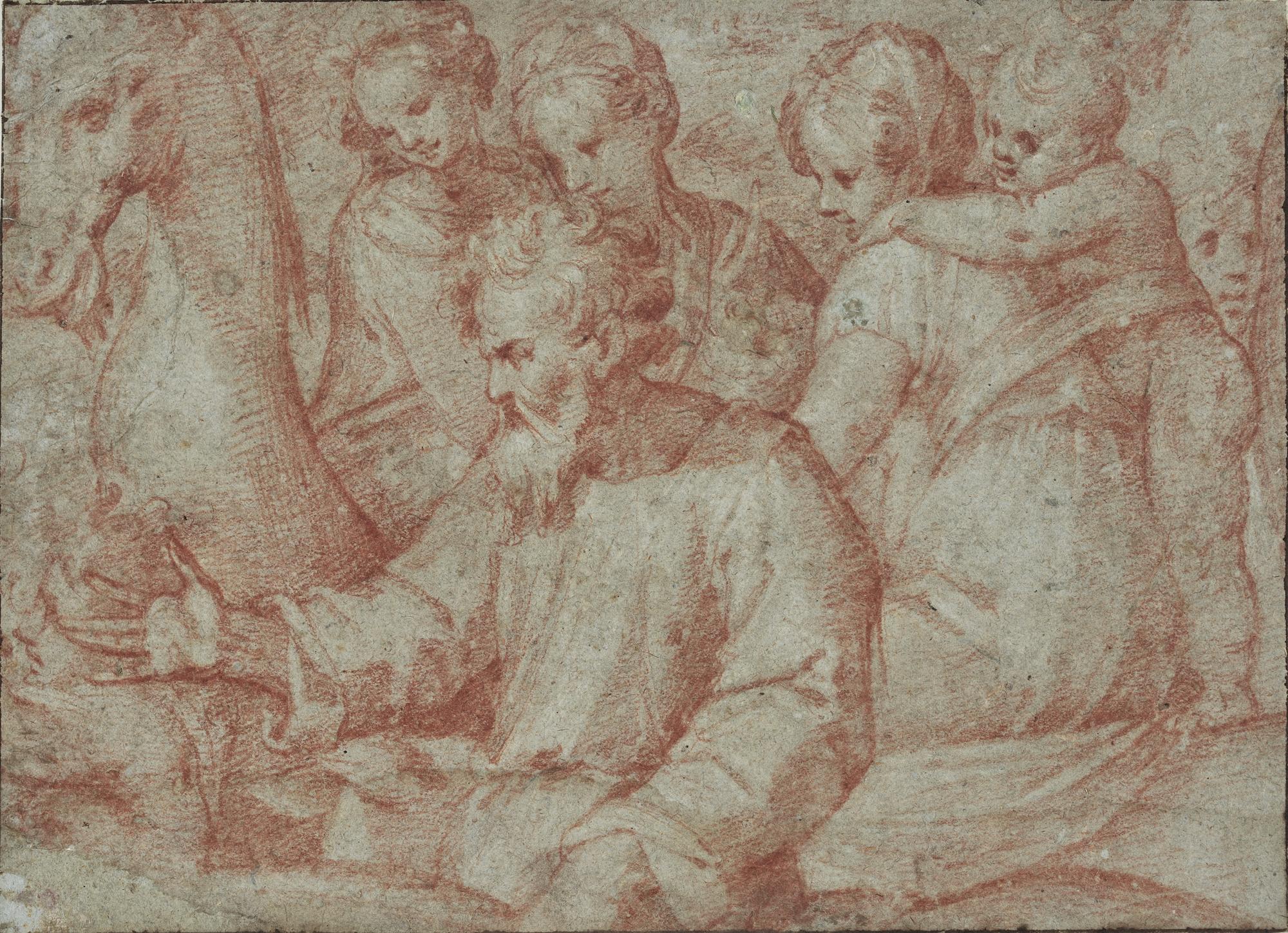 Study for a Ceremonial Scene (fragment) - National Gallery