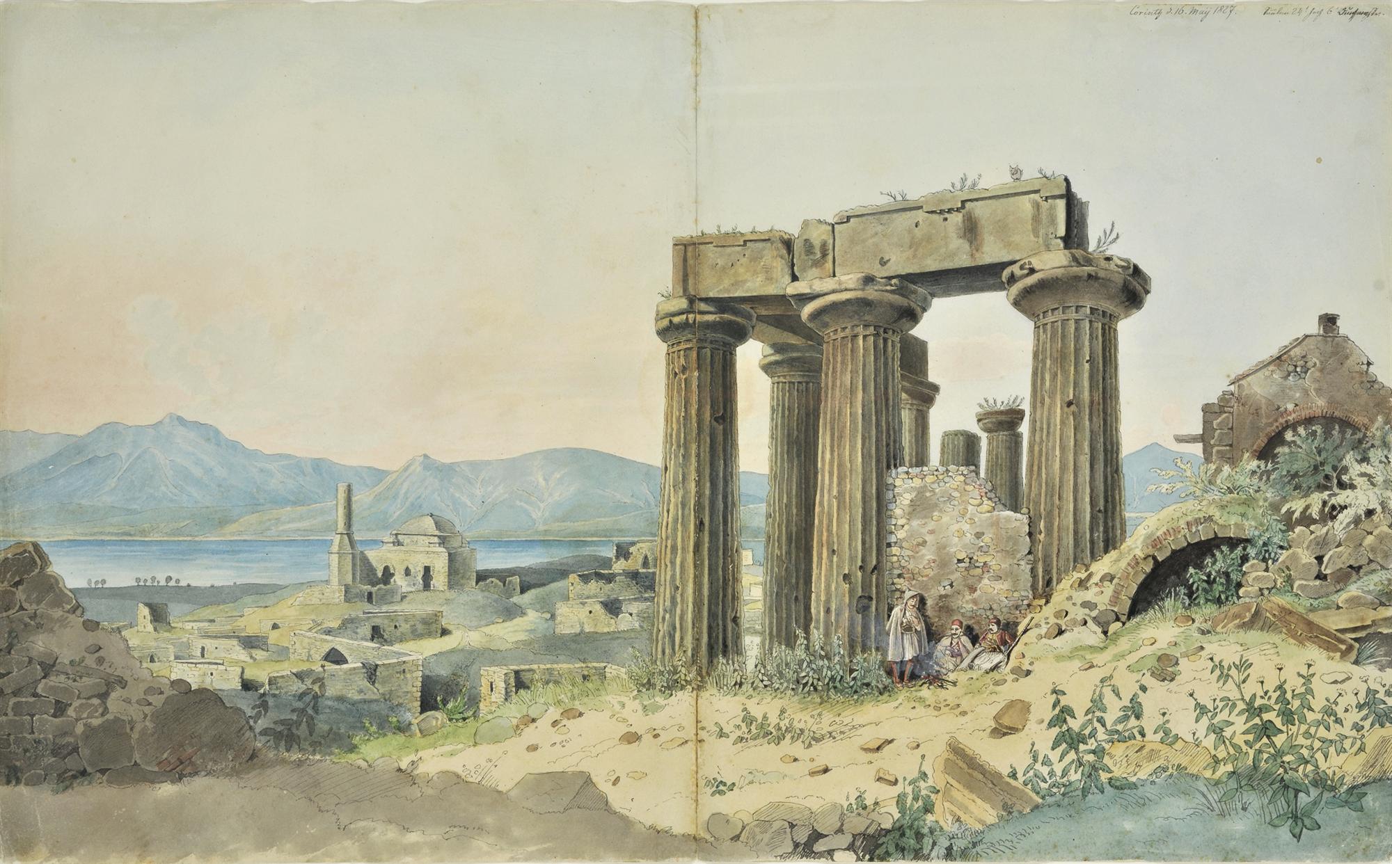 Κόρινθος, ο ναός του Απόλλωνα - Εθνική Πινακοθήκη