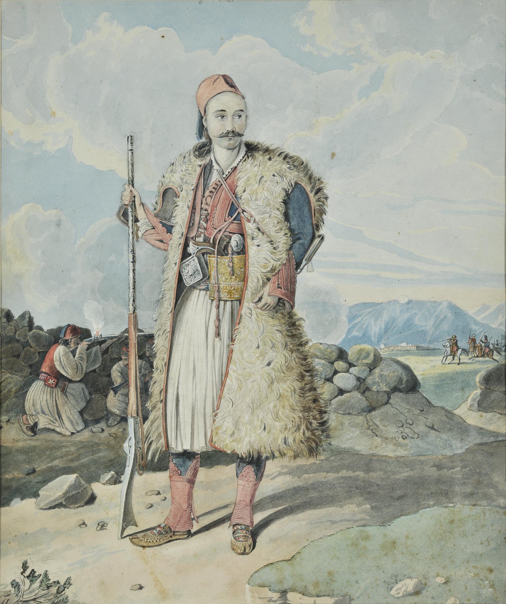 The Warrior I.G. Petas - National Gallery