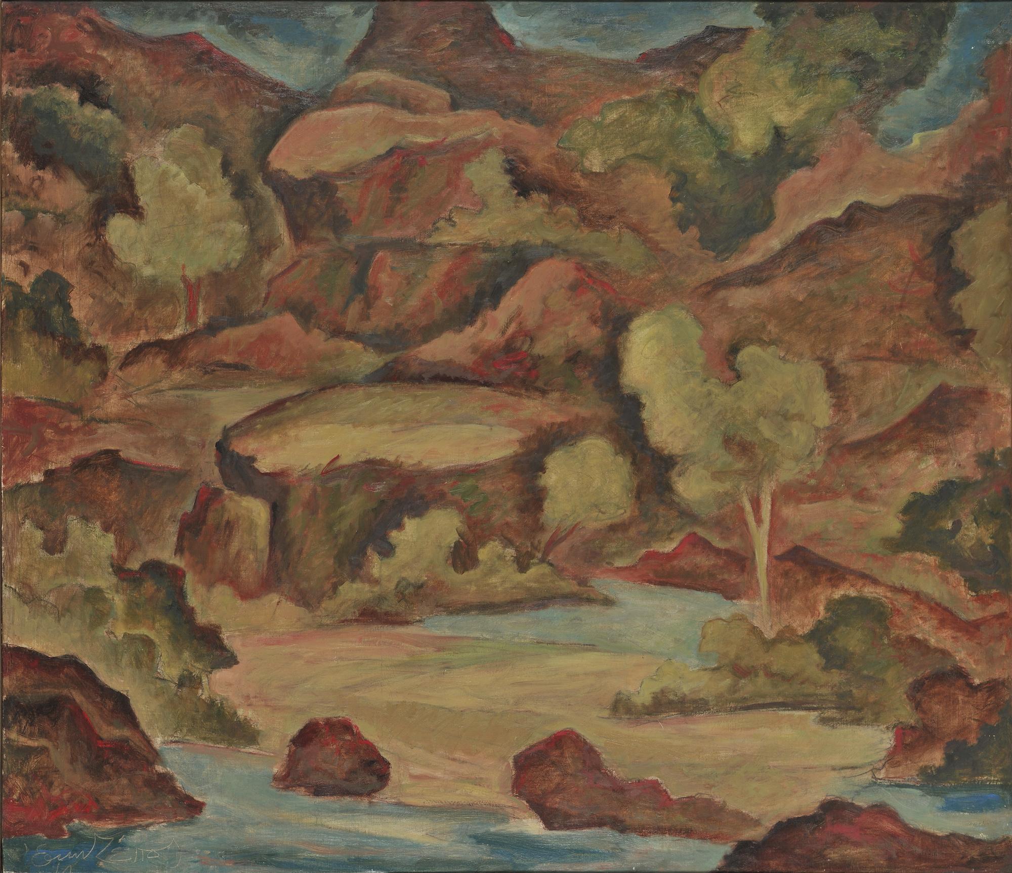 Rocks - National Gallery