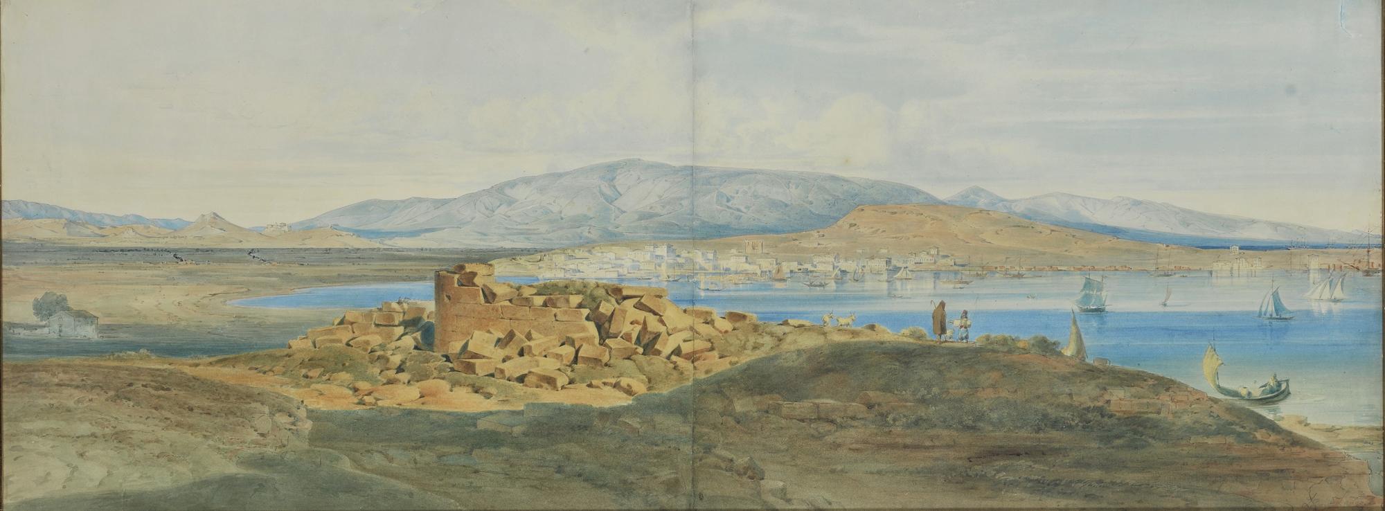 The Harbour of Piraeus - National Gallery