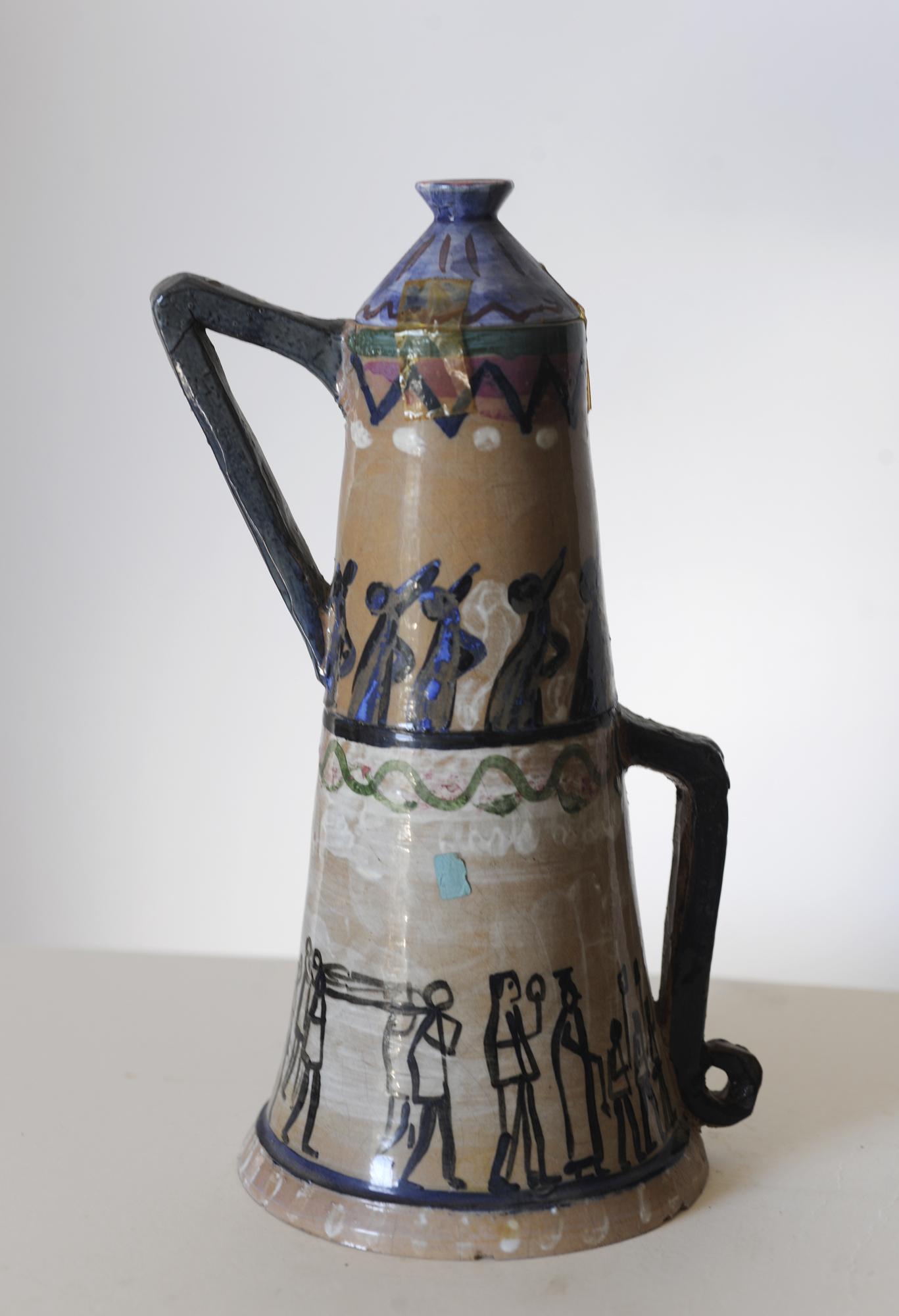 Anthropomorphic Ceramic Vase - National Gallery