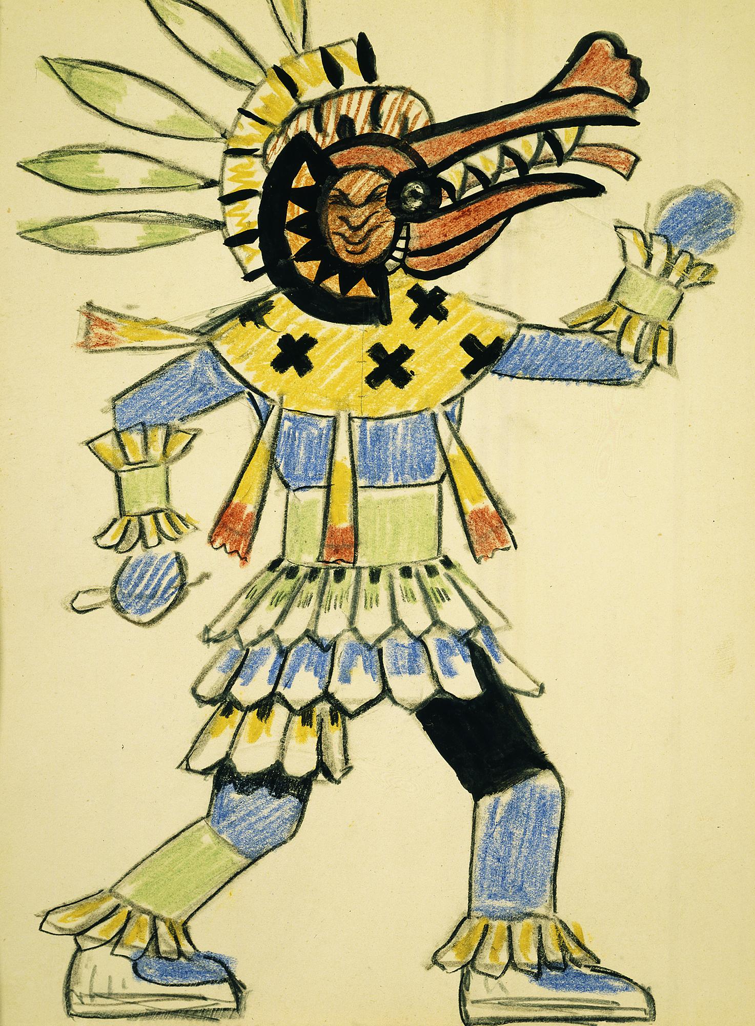 "Mexican God" - National Gallery