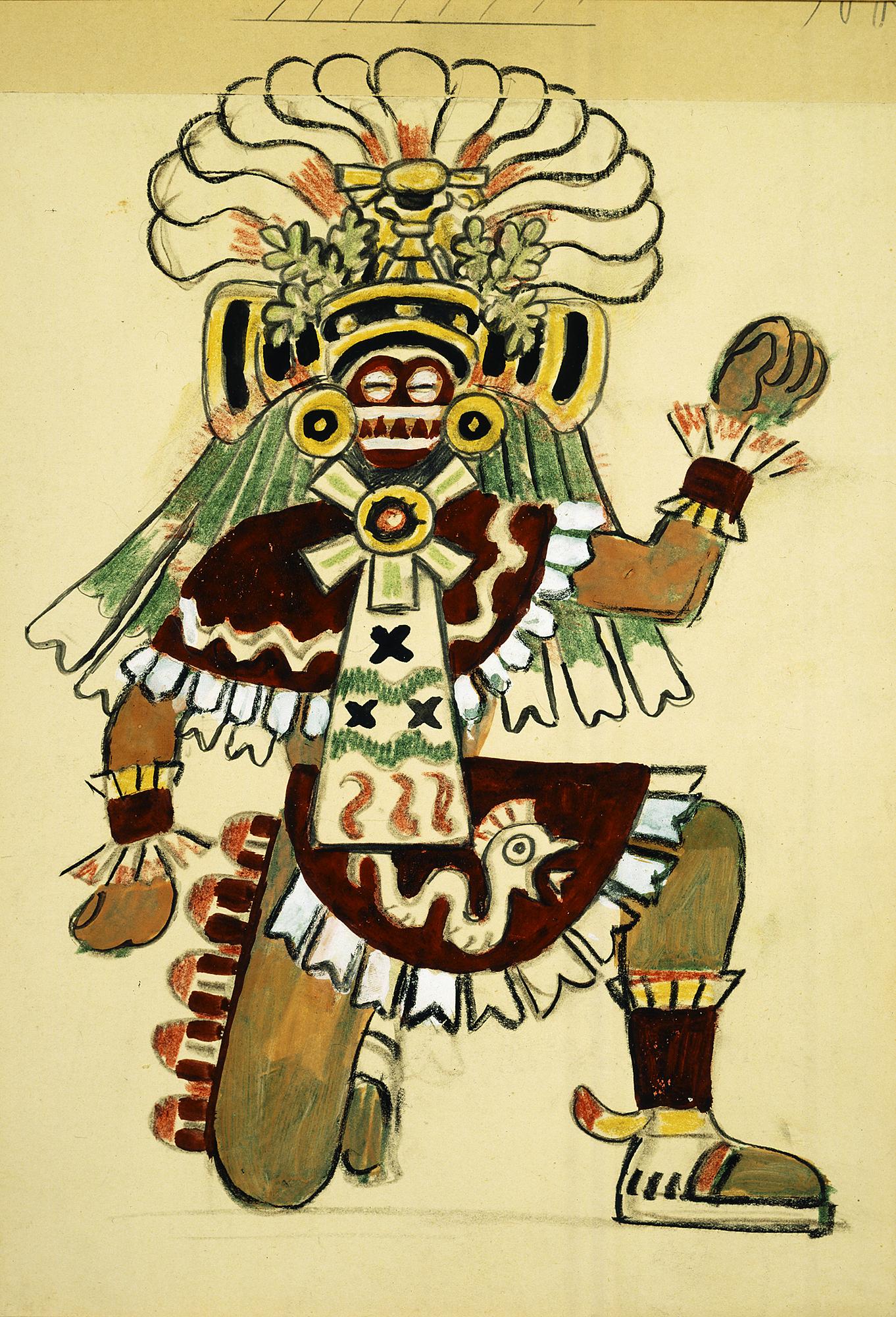 "Mexican God" - National Gallery