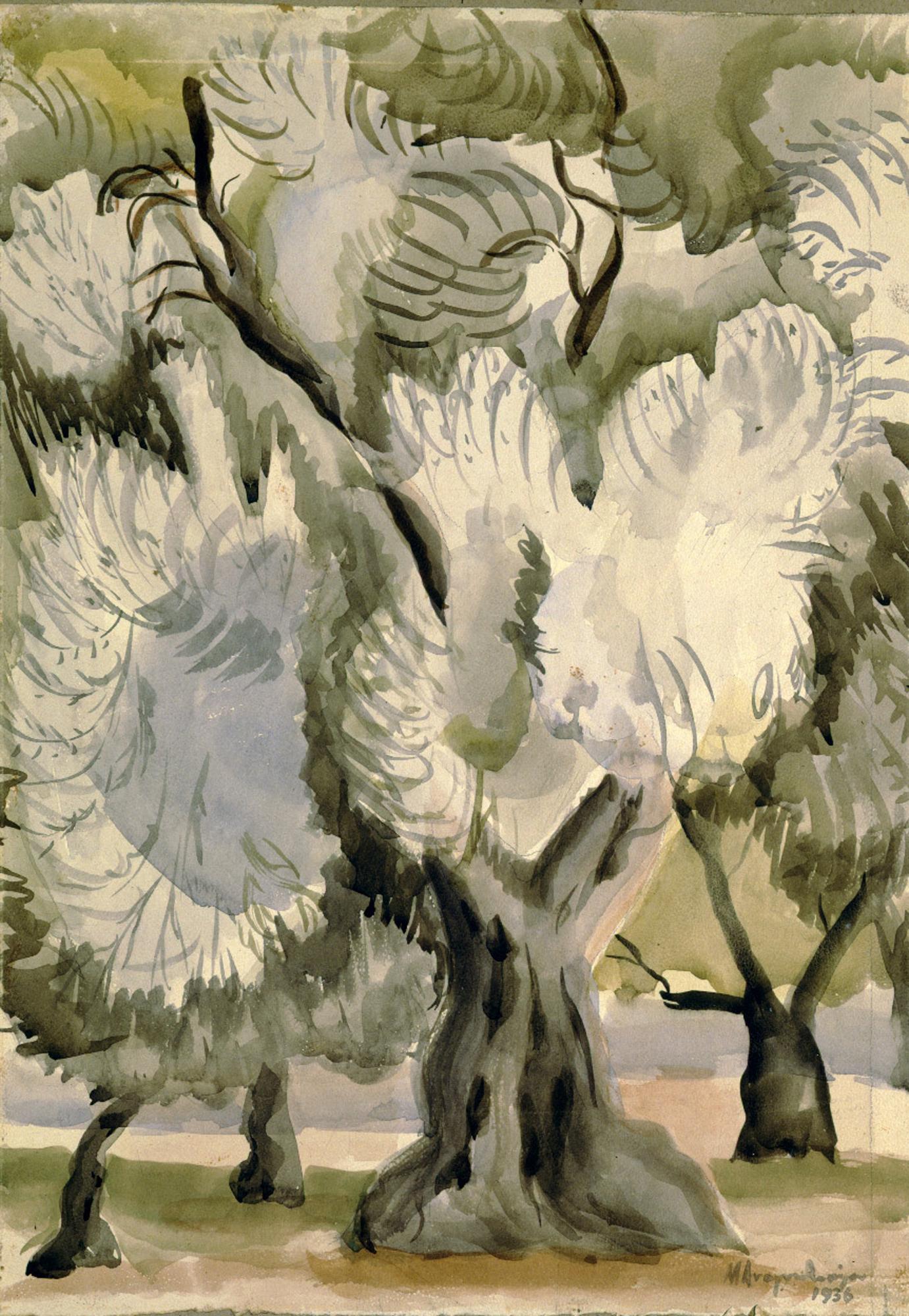 Olive Trees - National Gallery