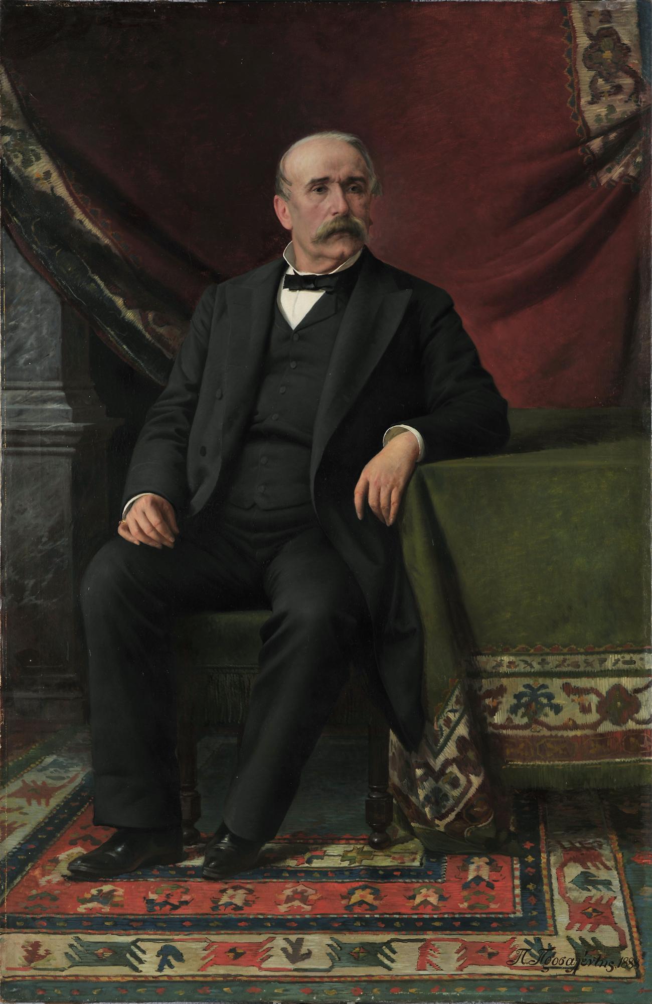 Portrait of G. Averof - National Gallery