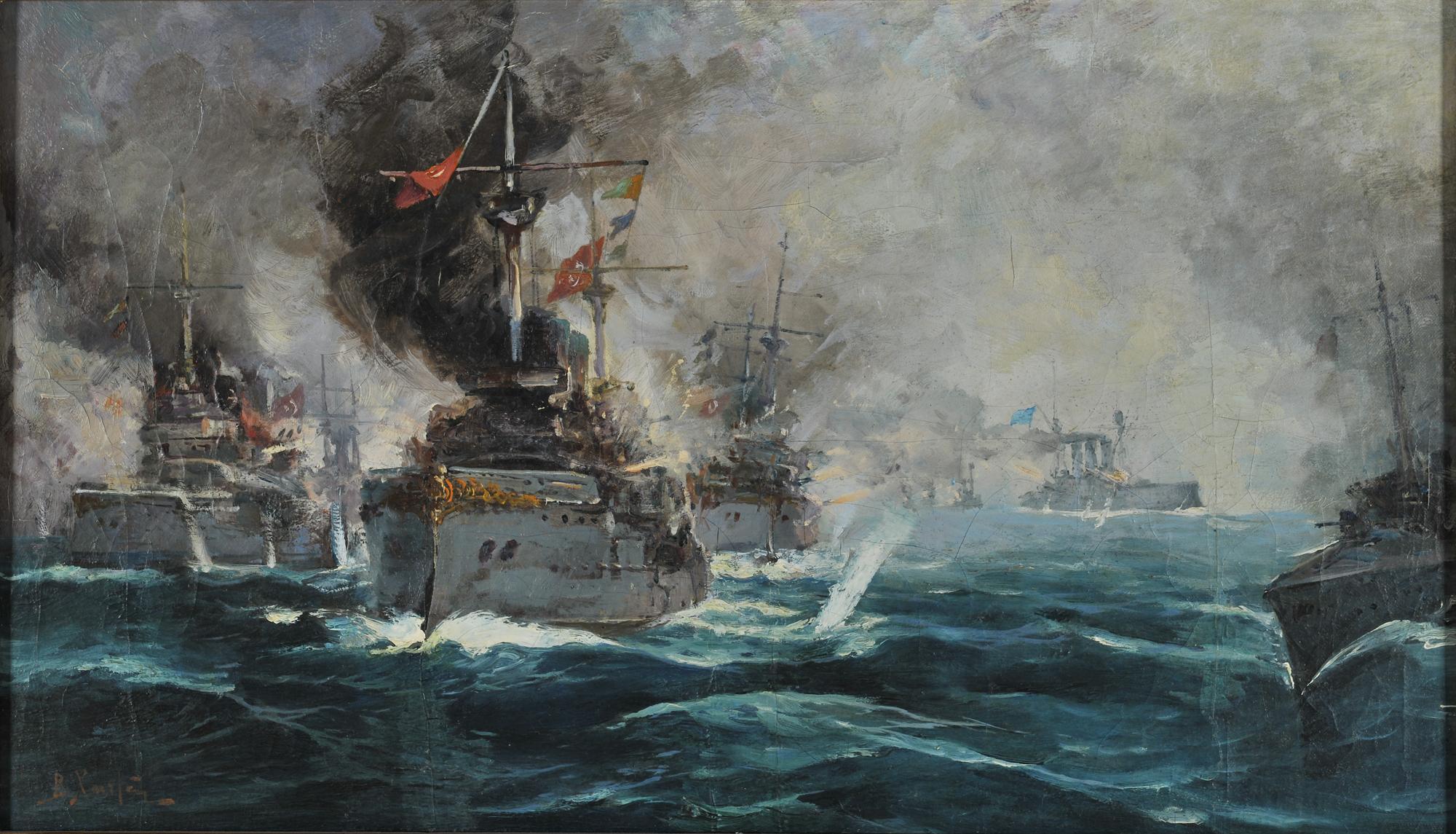 The Naval Battle of Elli - National Gallery