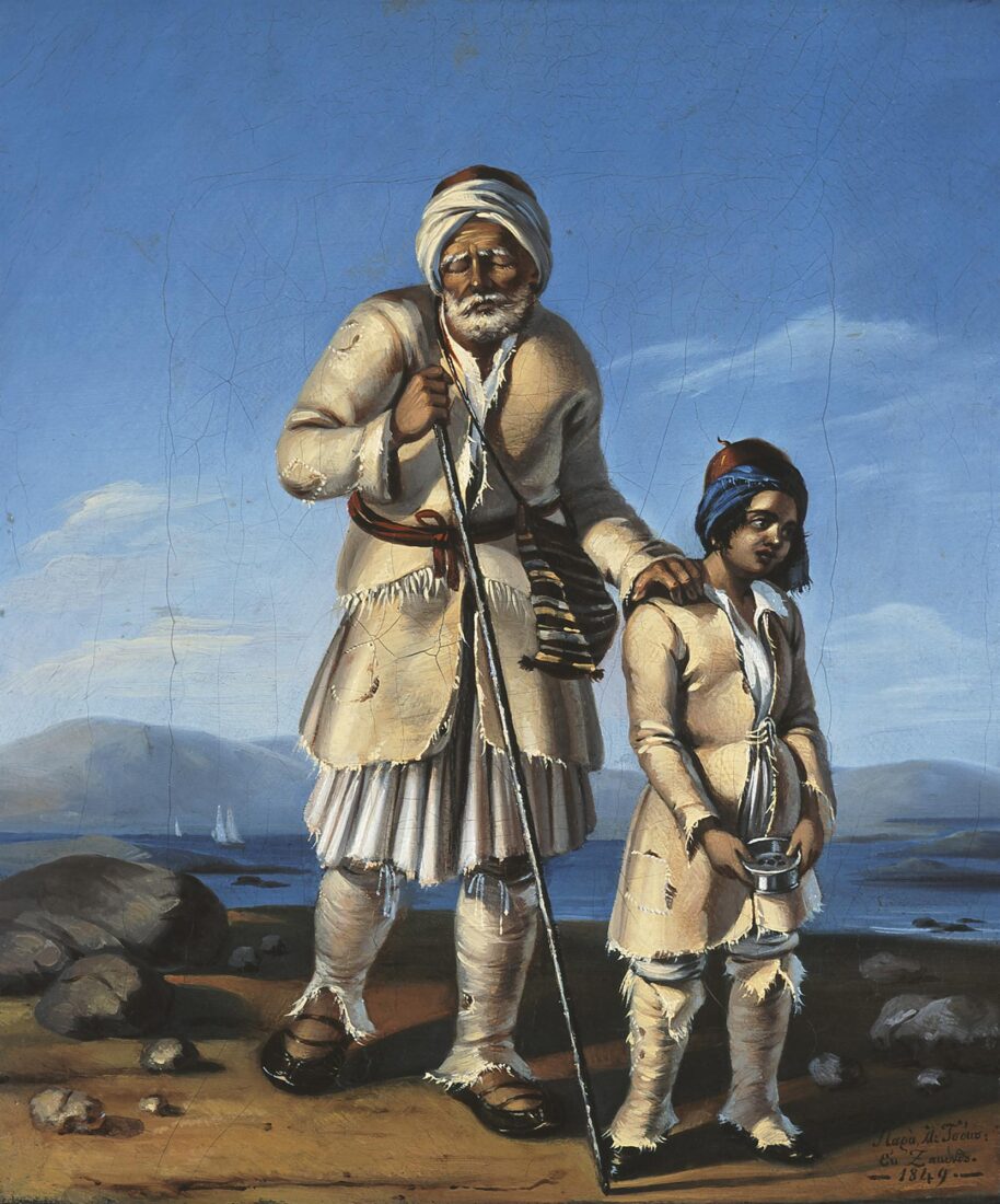 Boy Guiding a Blind Man - National Gallery