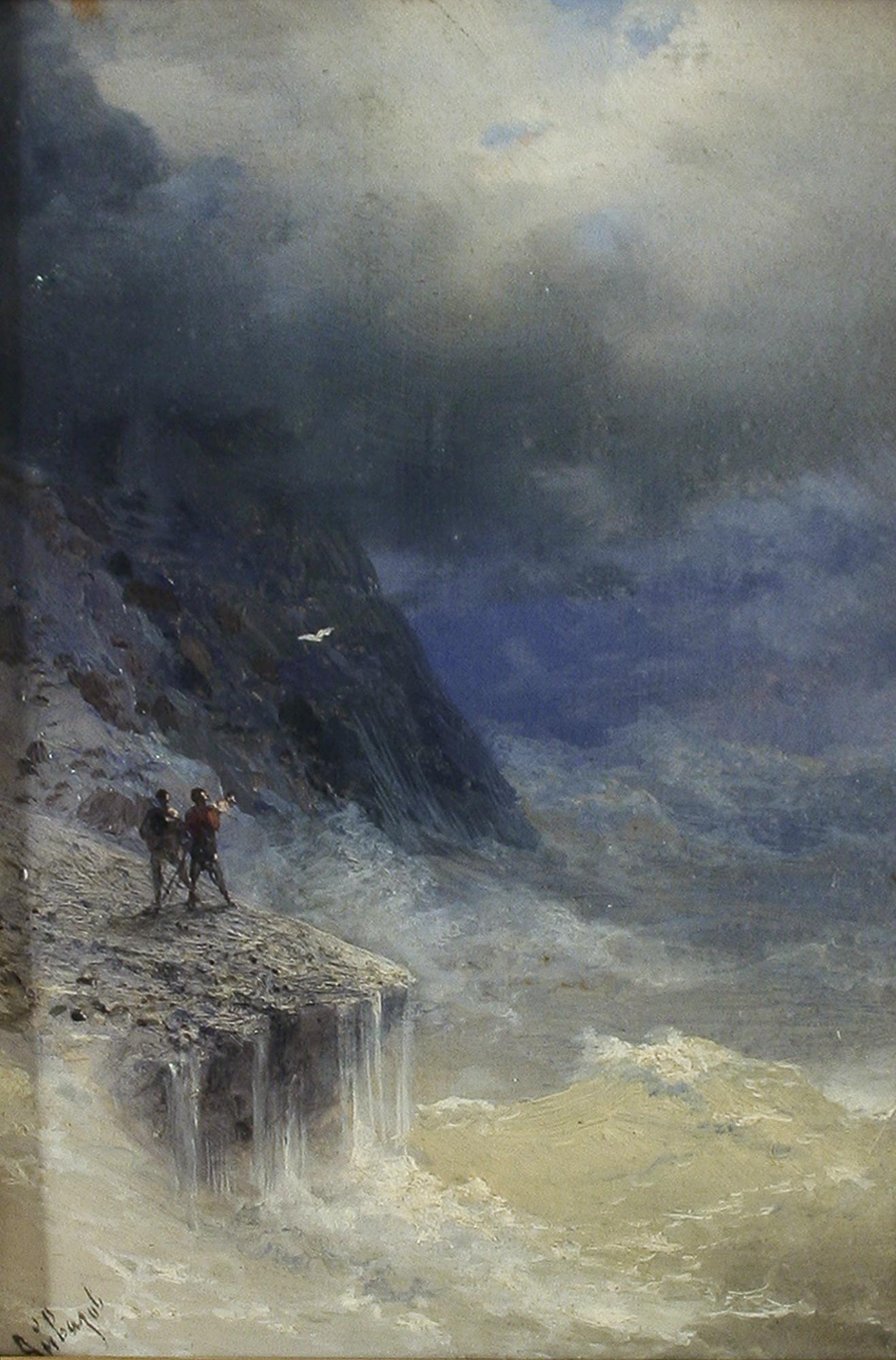 Men on Rocks - National Gallery