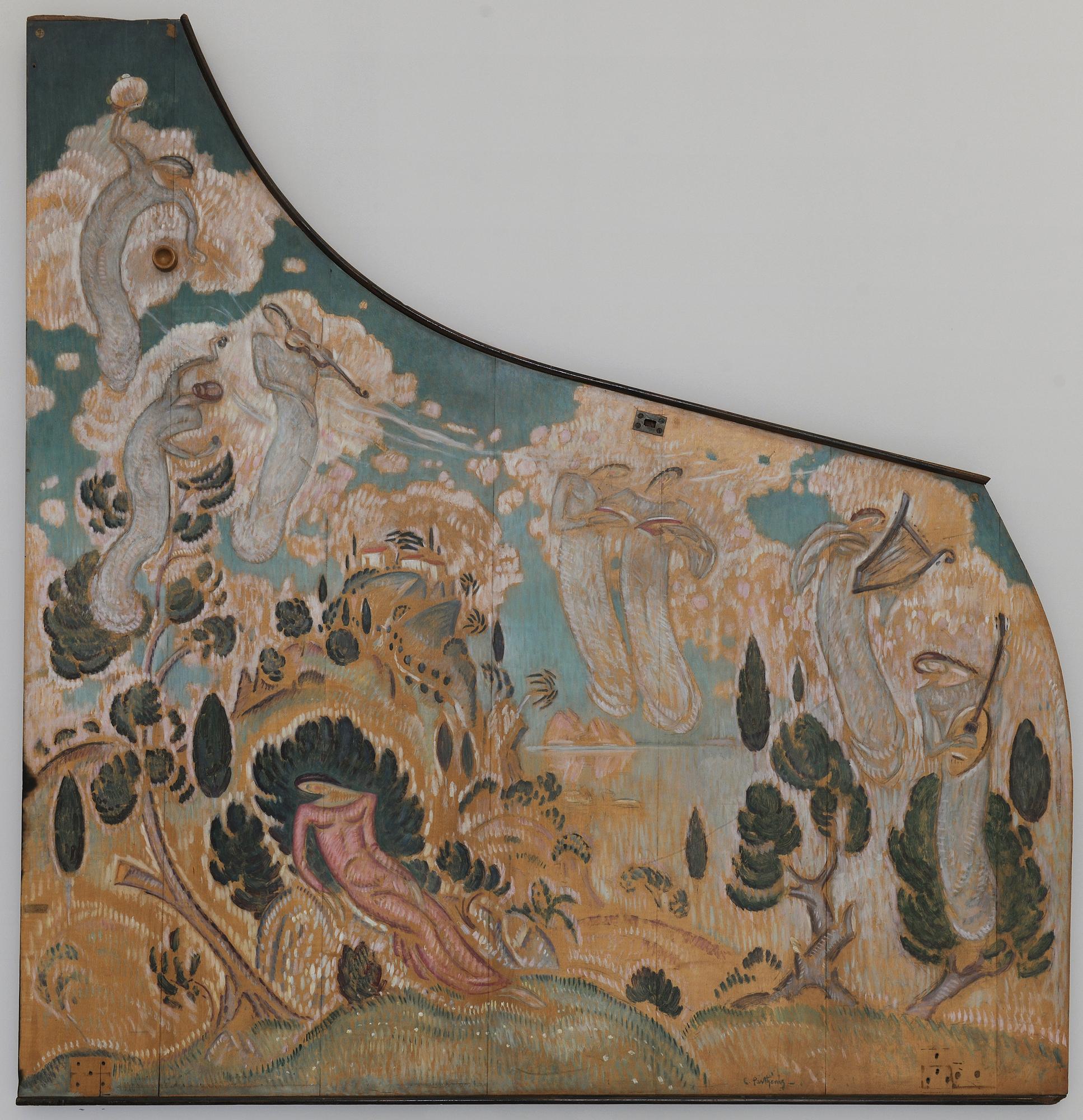 Music (Painting and Decoration of a Piano) - National Gallery