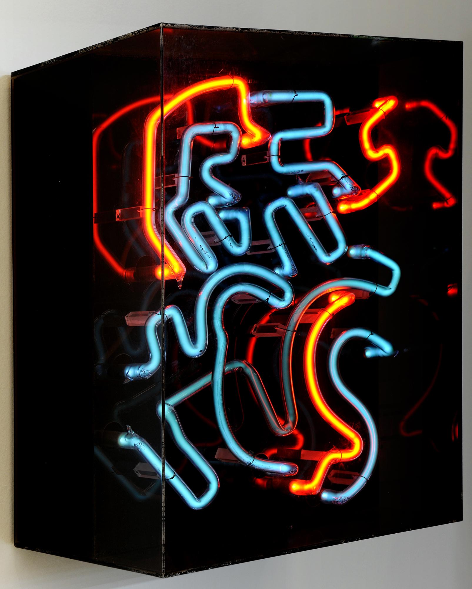 Neon box - National Gallery