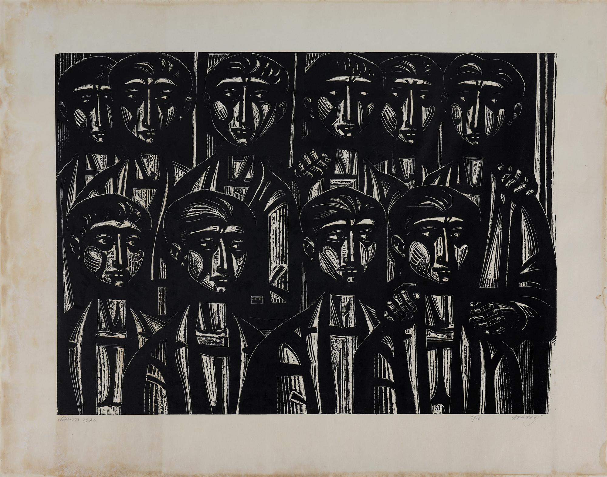 Audience of Men III - National Gallery