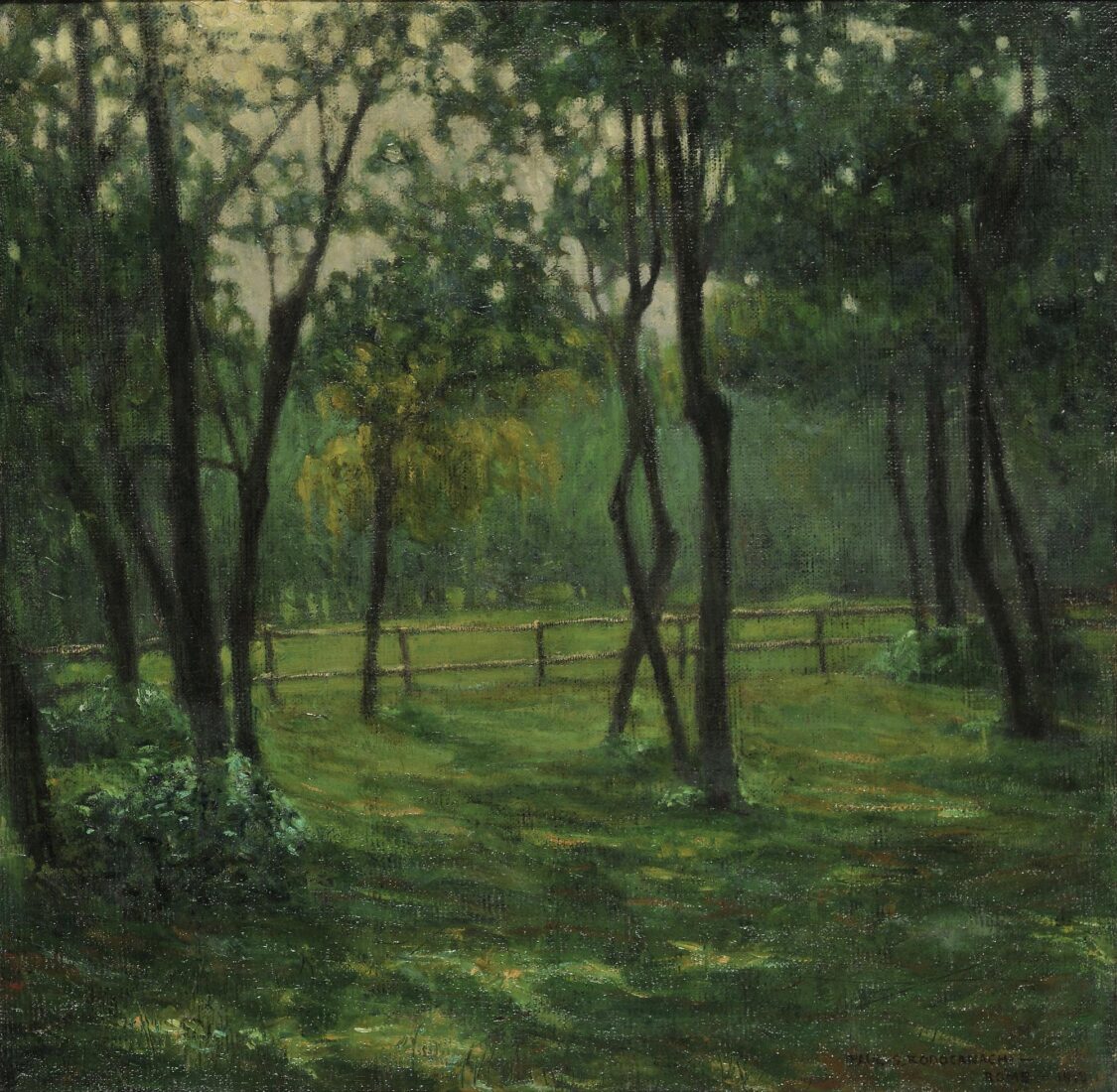 Forest in Italy – National Gallery